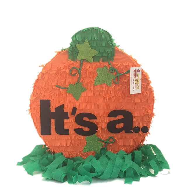 APINATA4U It's a Gender Reveal Pumpkin Pinata Fall Theme/ Thanksgiving ...