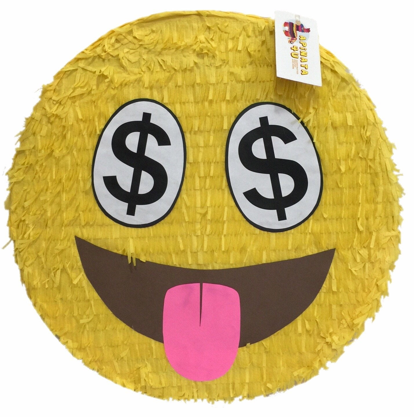 APINATA4U Money Lover Emoticon Pinata 16" - Walmart.com