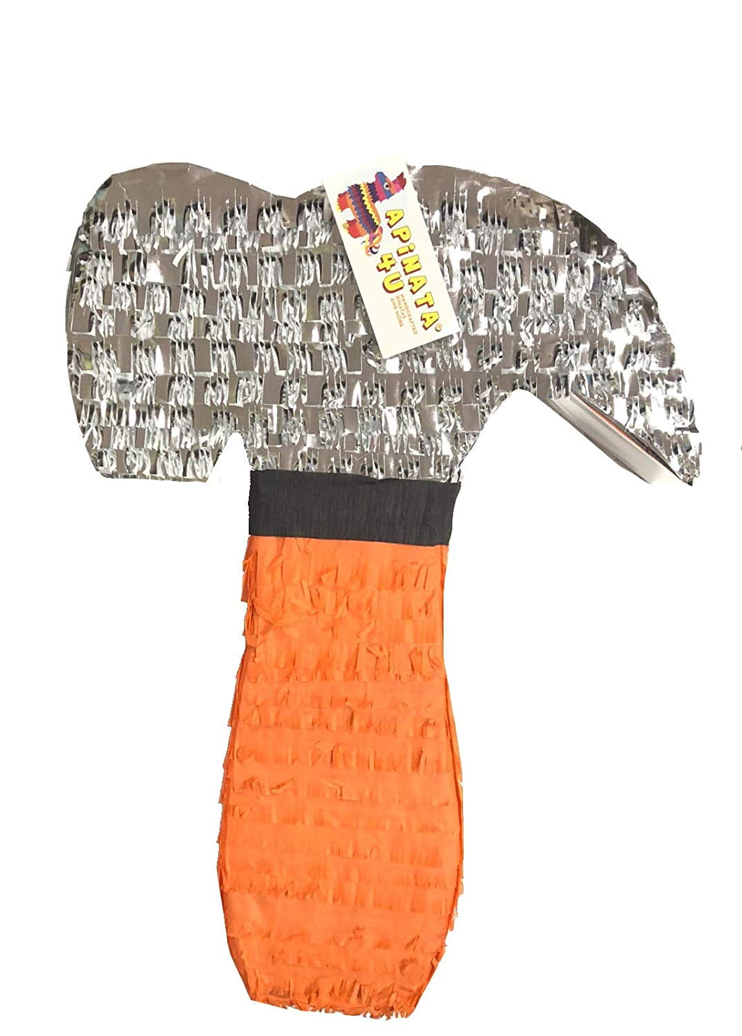 APINATA4U Orange Hammer Pinata Tool Theme Birthday - Walmart.com