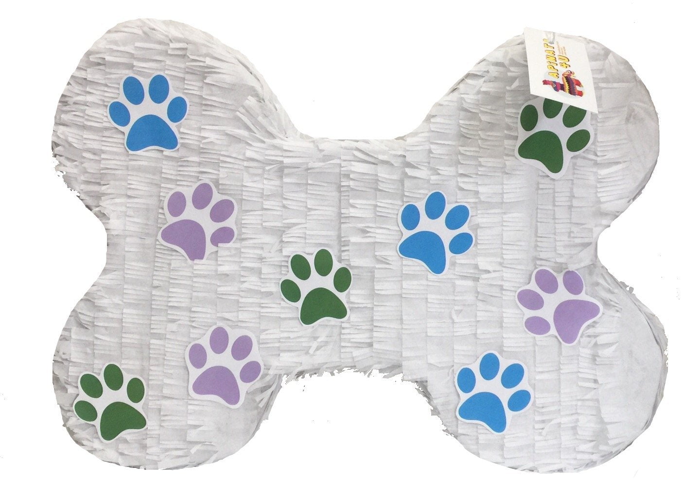 APINATA4U Puppy Paw Print Dog Bone Pinata - Walmart.com