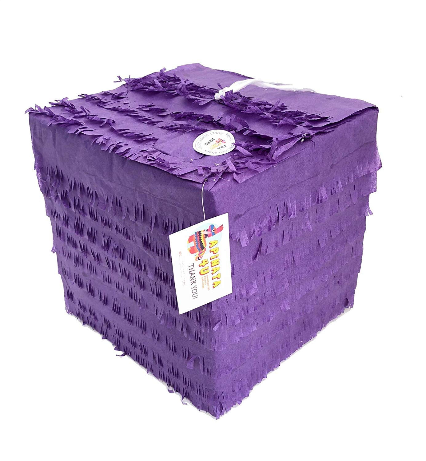 APINATA4U Purple Cube Pinata - Walmart.com
