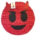 APINATA4U Red Emoticon Pinata 16" - Walmart.com