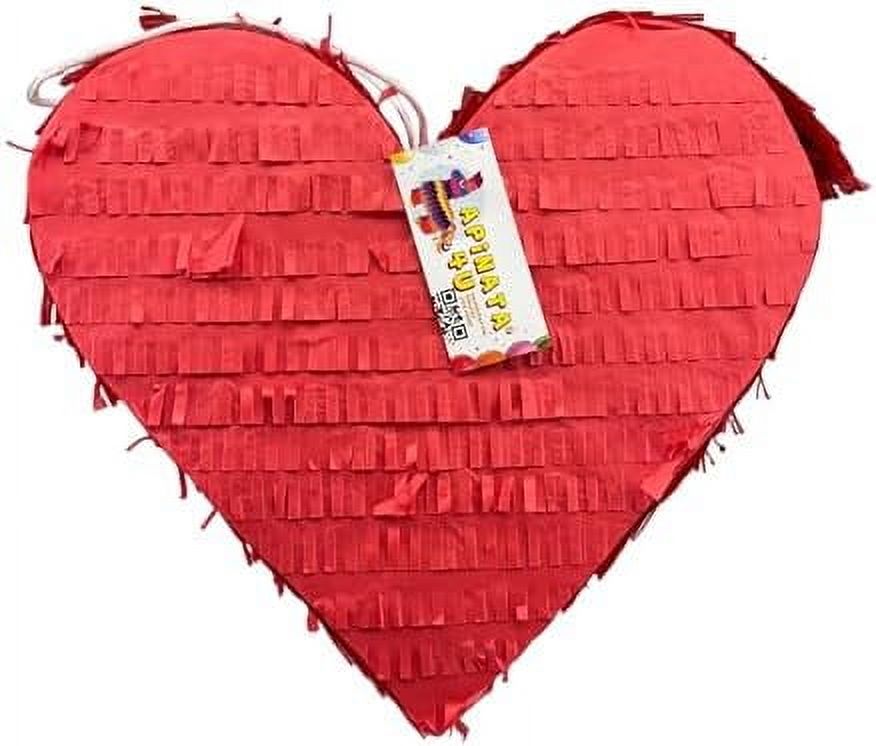 APINATA4U Red Heart Pinata, Wedding Party Supplies, Bridal Shower ...