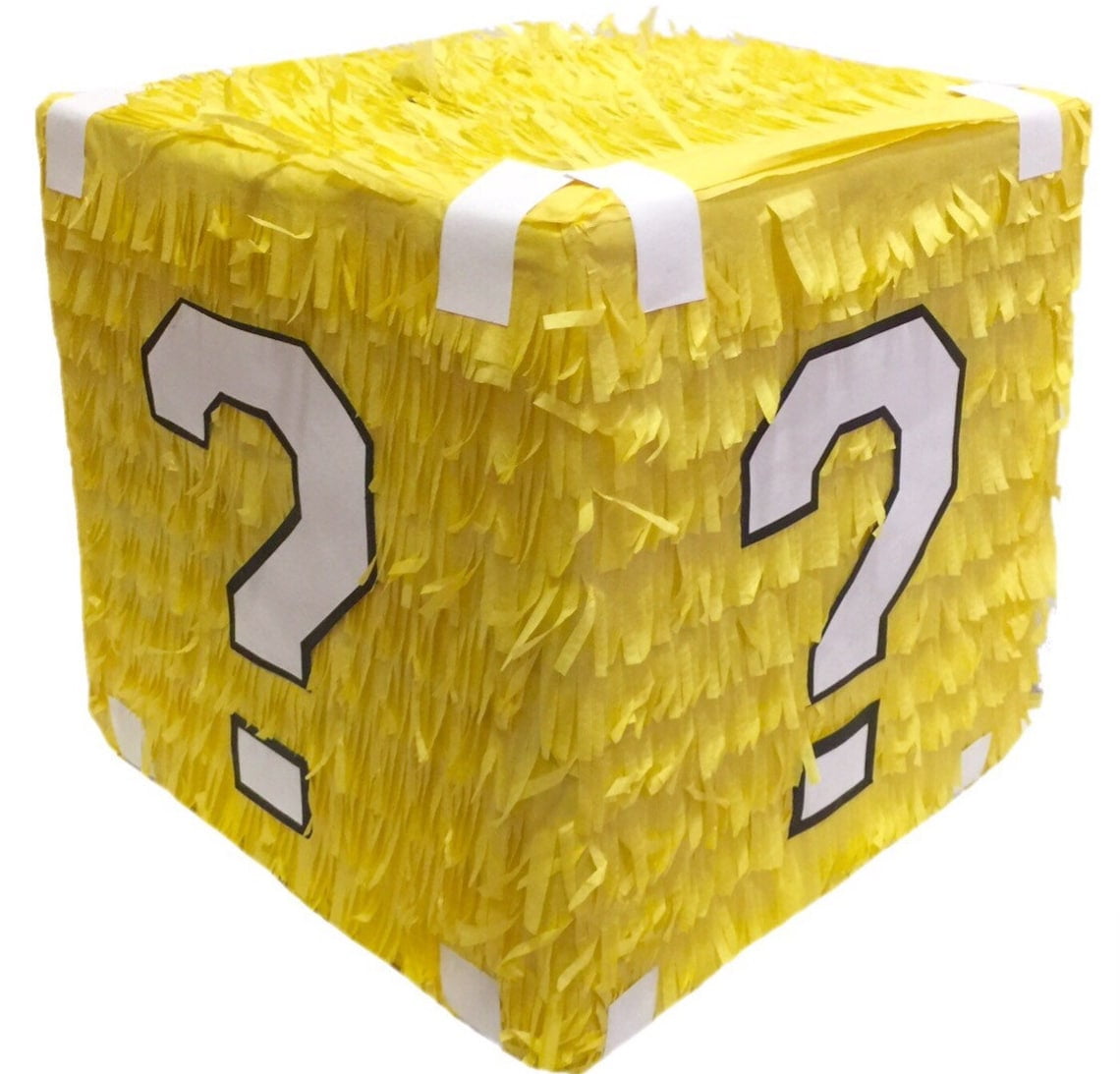 APINATA4U Surprise Block Pinata Yellow Color Video Game Themed Birthday ...