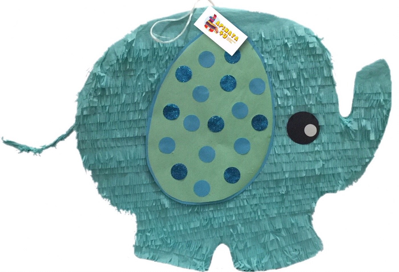 APINATA4U Teal Color Gender Reveal Baby Elephant Pinata - Walmart.com