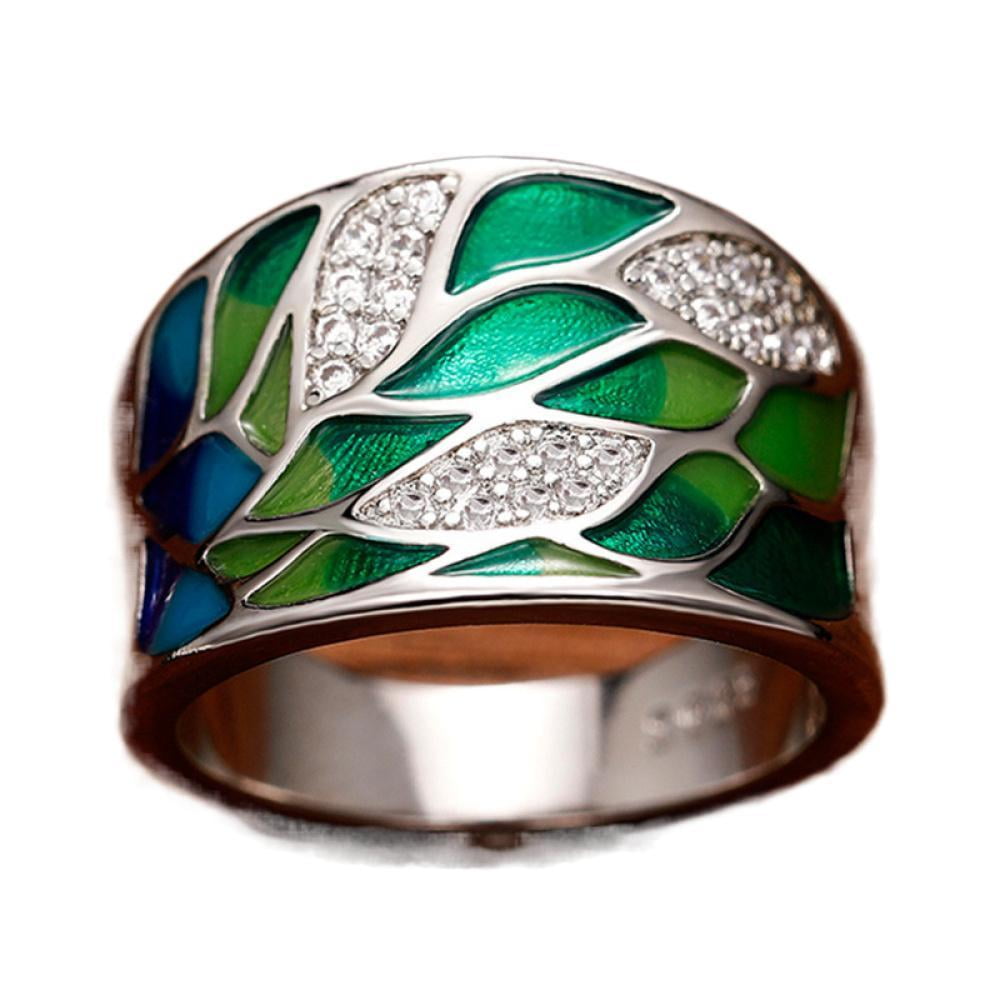 APIPEE Elegant Cocktail Proposal Gift for Wife For Women Comfortable Fit Dazzling AAA Zircon CZ ...