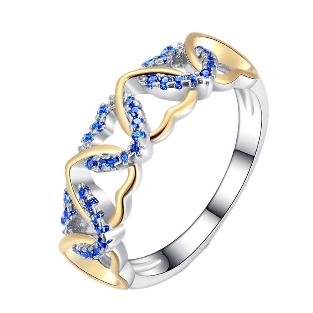 APIPEE Modern Cocktail Bridal For Her Ladies Sparkling Dazzling AAA ...