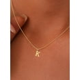 APIPEE Versatile Letter Detail Pendant Necklace for Women Minimalist ...