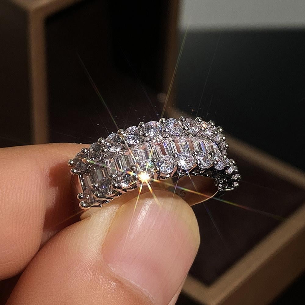 APIPEE With handcrafted details Promise Ring Party Gift for Wife Ladies ...