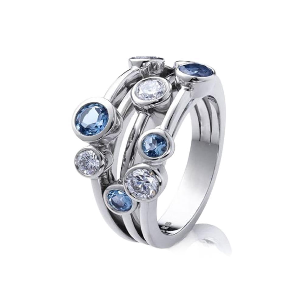 APIPEE With handcrafted details Wedding Party For Her Ladies Sparkling ...