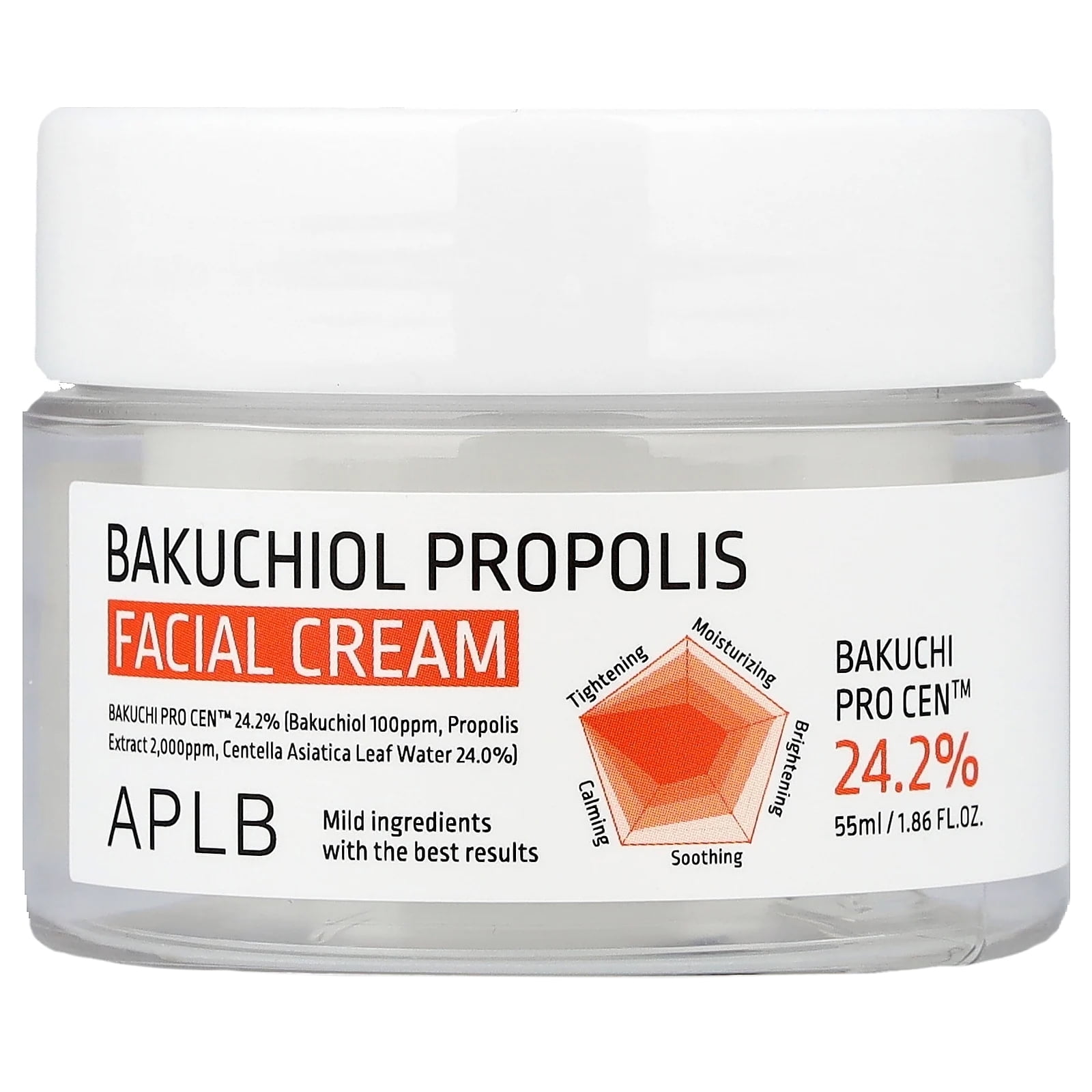 APLB Bakuchiol Propolis Facial Cream , 1.86 fl oz (55 ml) - Walmart.com