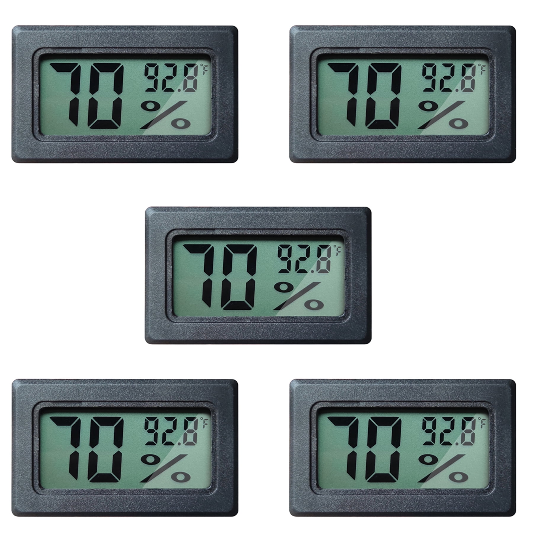 APLSTOW Digital Hygrometer Thermometer, Indoor Outdoor Humidity Gauge ...
