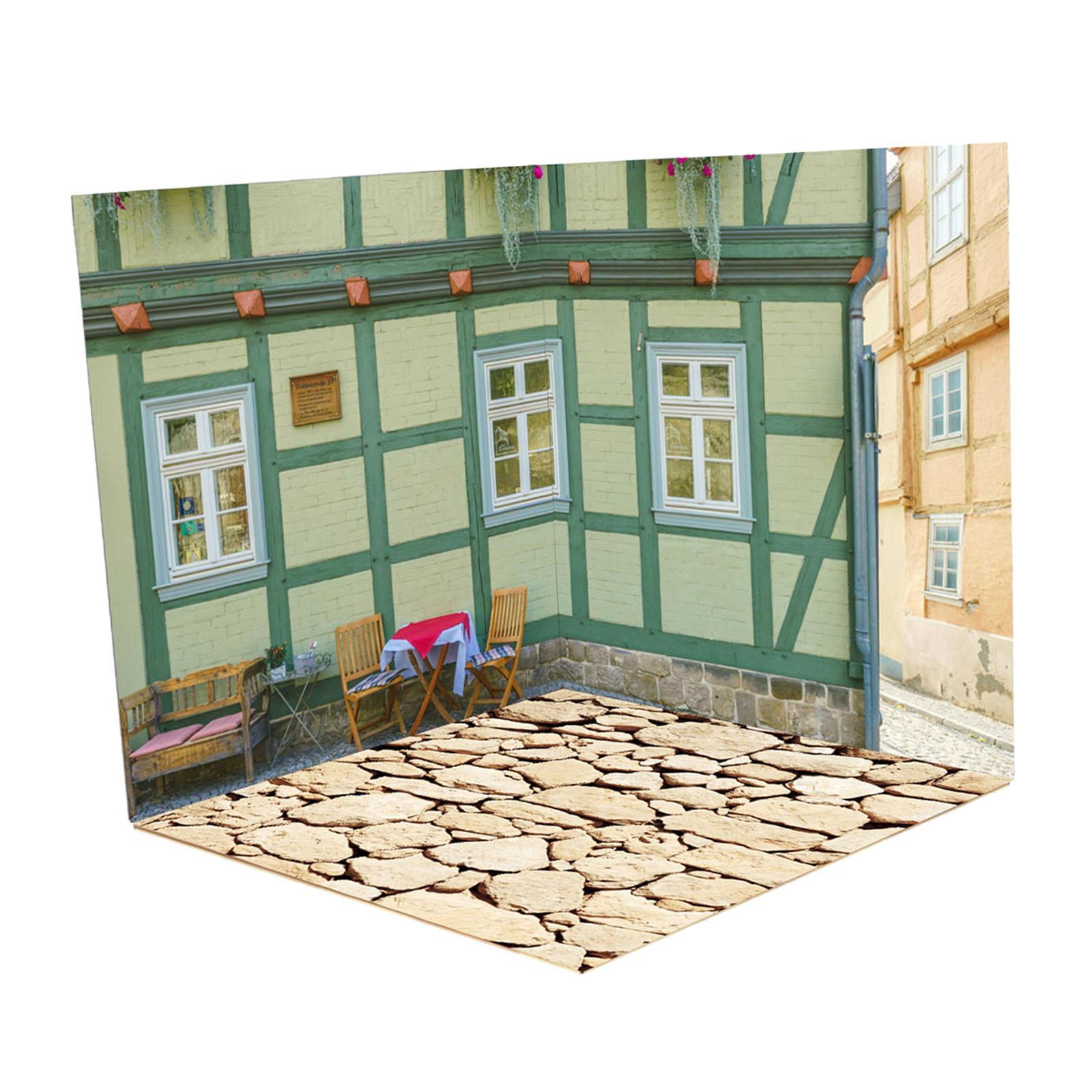 APLVFFZH 1/6 Backdrop Show Display Organizer Collection Simulation ...