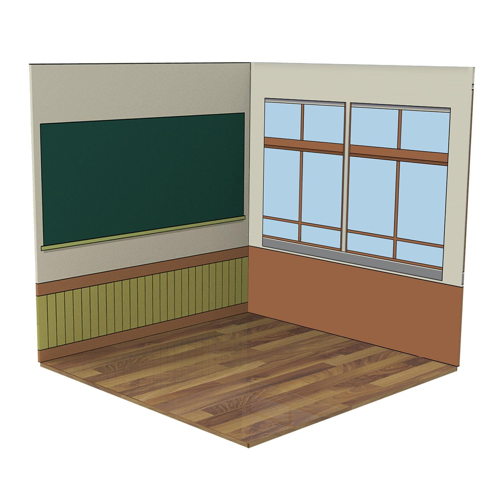 APLVFFZH 1/6 Backdrop Show Display Organizer Diorama Scene Layout Scene ...