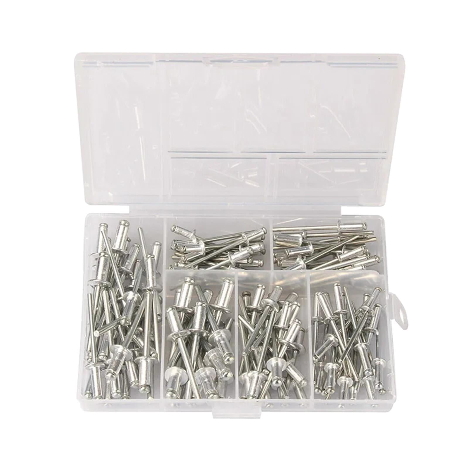 APLVFFZH 120x Rivets Nail Pull Open End Low Tensile and Shear Strength ...
