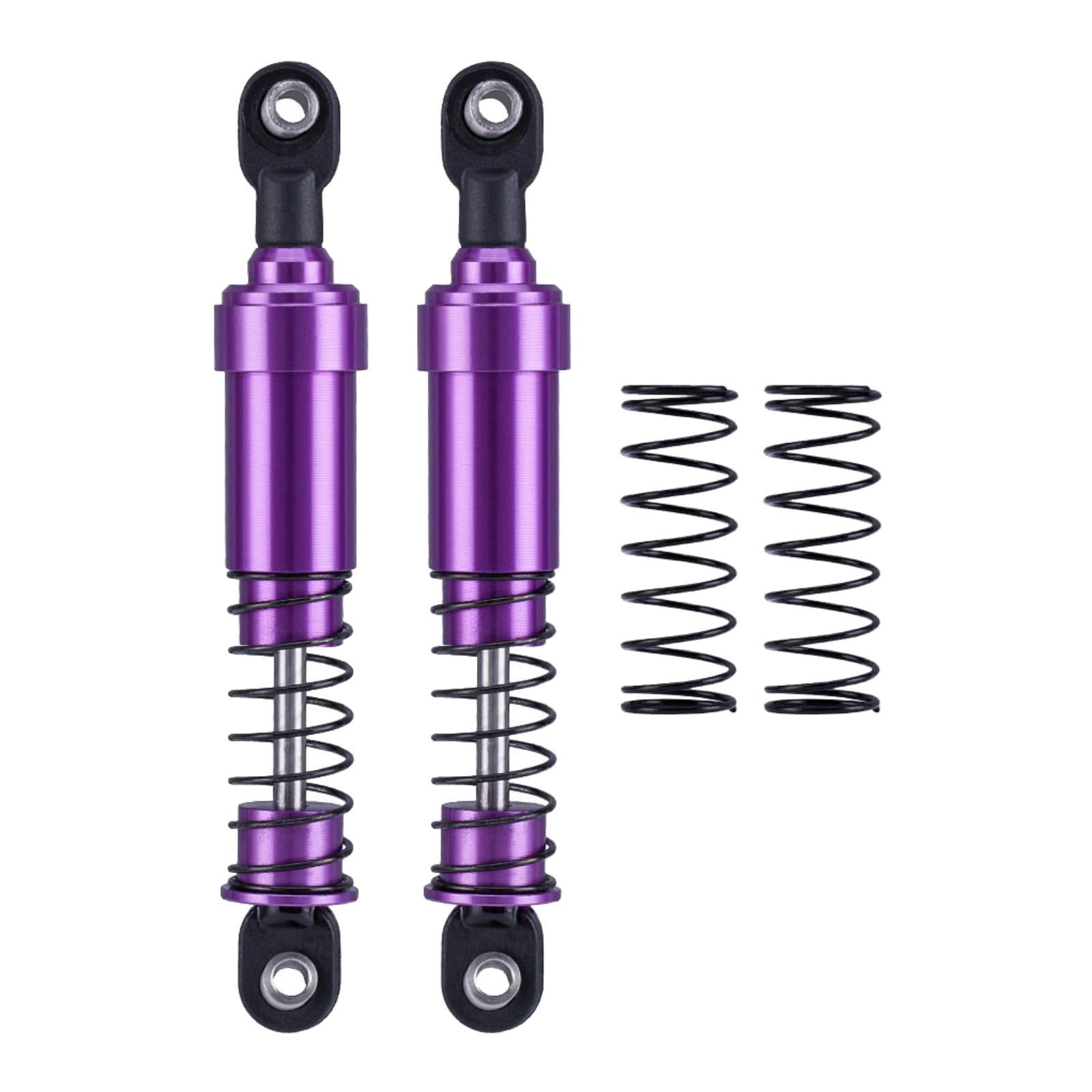APLVFFZH 2 Pieces 1:10 Scale RC Car Shock Absorber Metal Spring ...