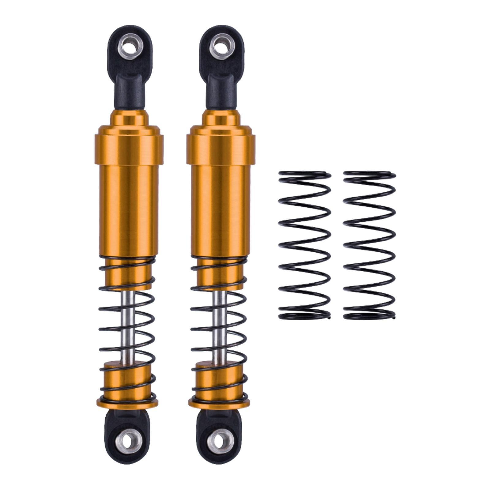 APLVFFZH 2 Pieces 1:10 Scale RC Car Shock Absorber Metal Spring ...