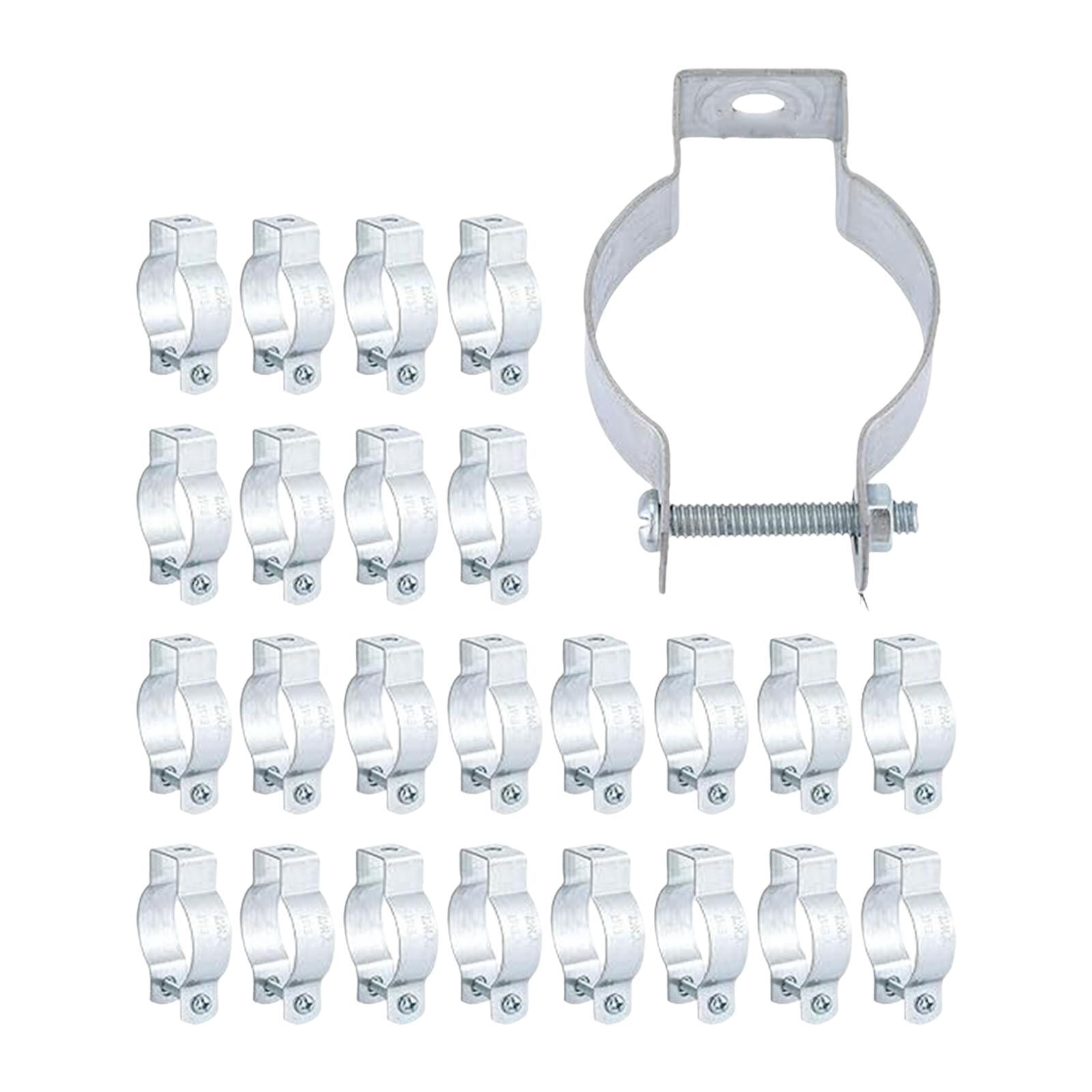 APLVFFZH 25Pcs Galvanized Steel Conduit Hangers Professional High ...