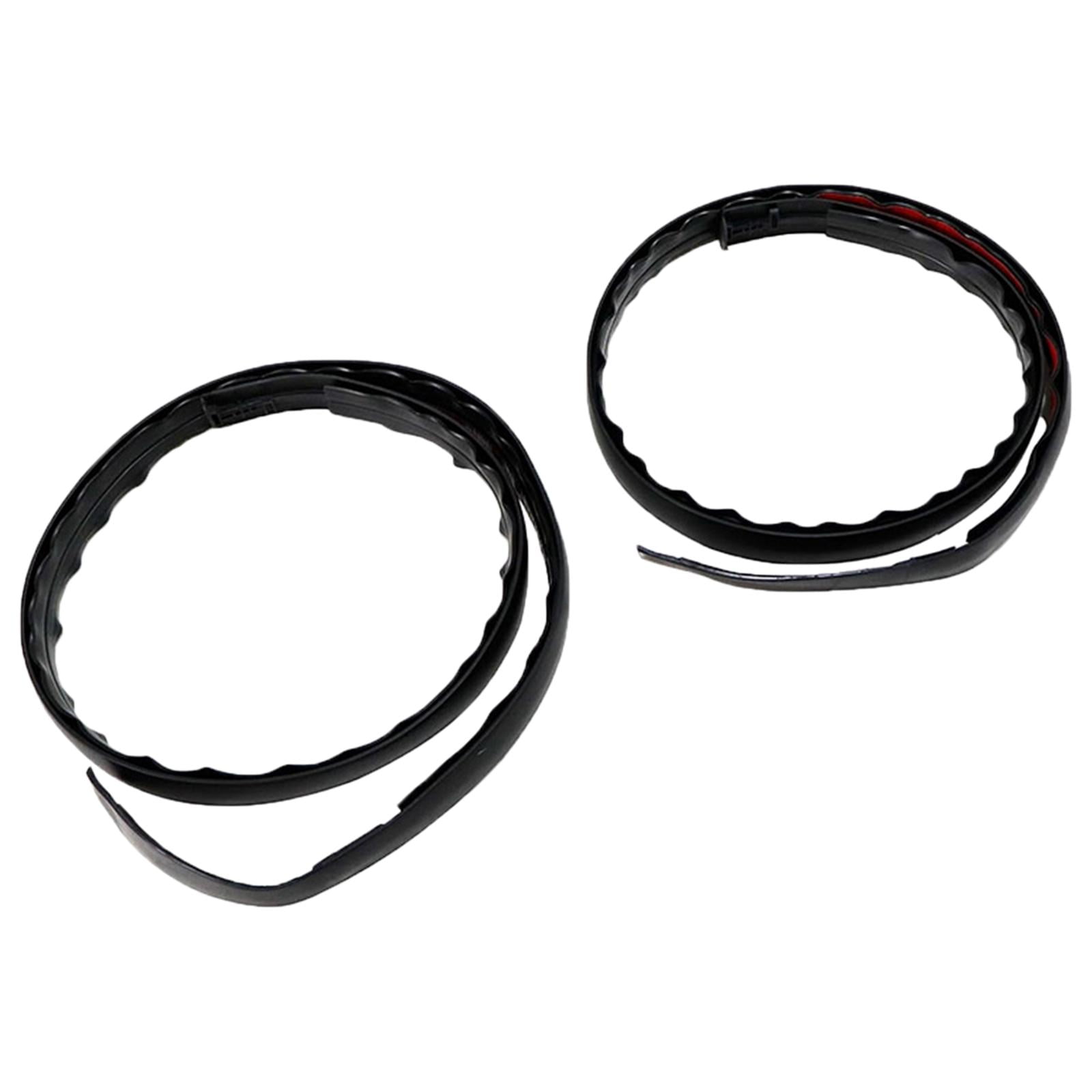 APLVFFZH 2x Roof Drip Molding Automotive Sturdy Rubber Easy to Install ...