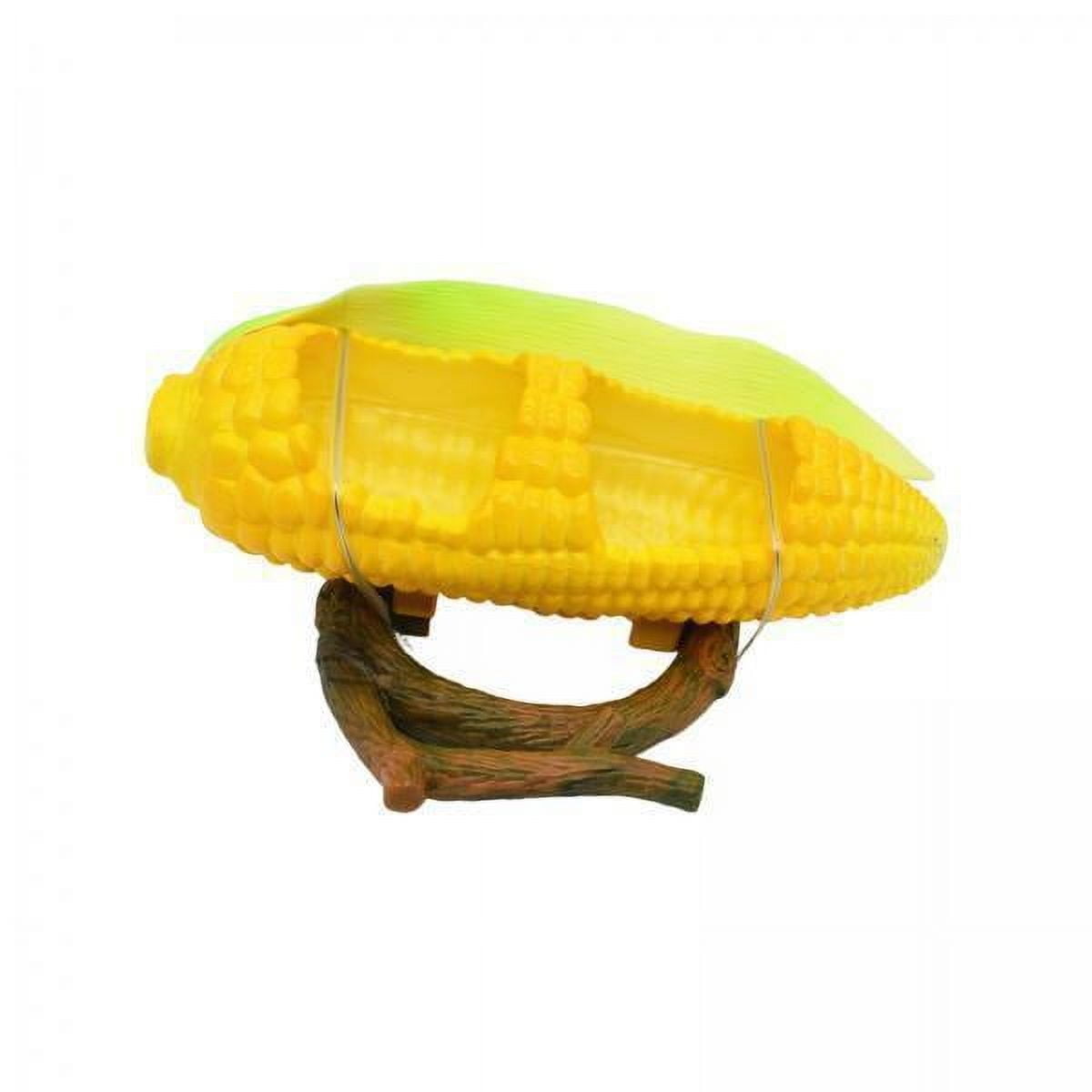 APLVFFZH 2xYellow Corn Shape Birds Feeder Bowl for Small Parrots Animal ...
