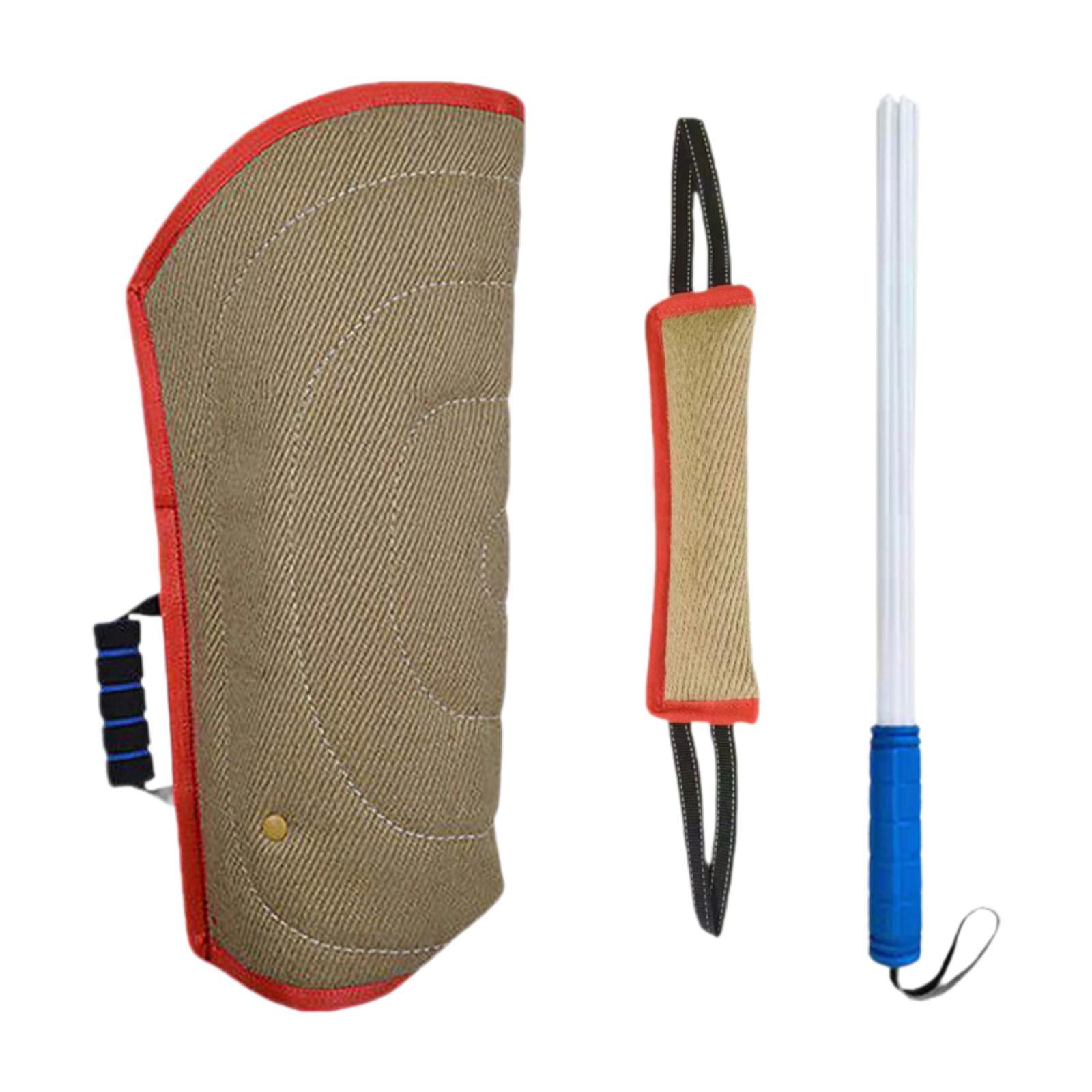 APLVFFZH 3 Pack Dog Bite Arm Sleeves - Pet Training Stick - Training ...