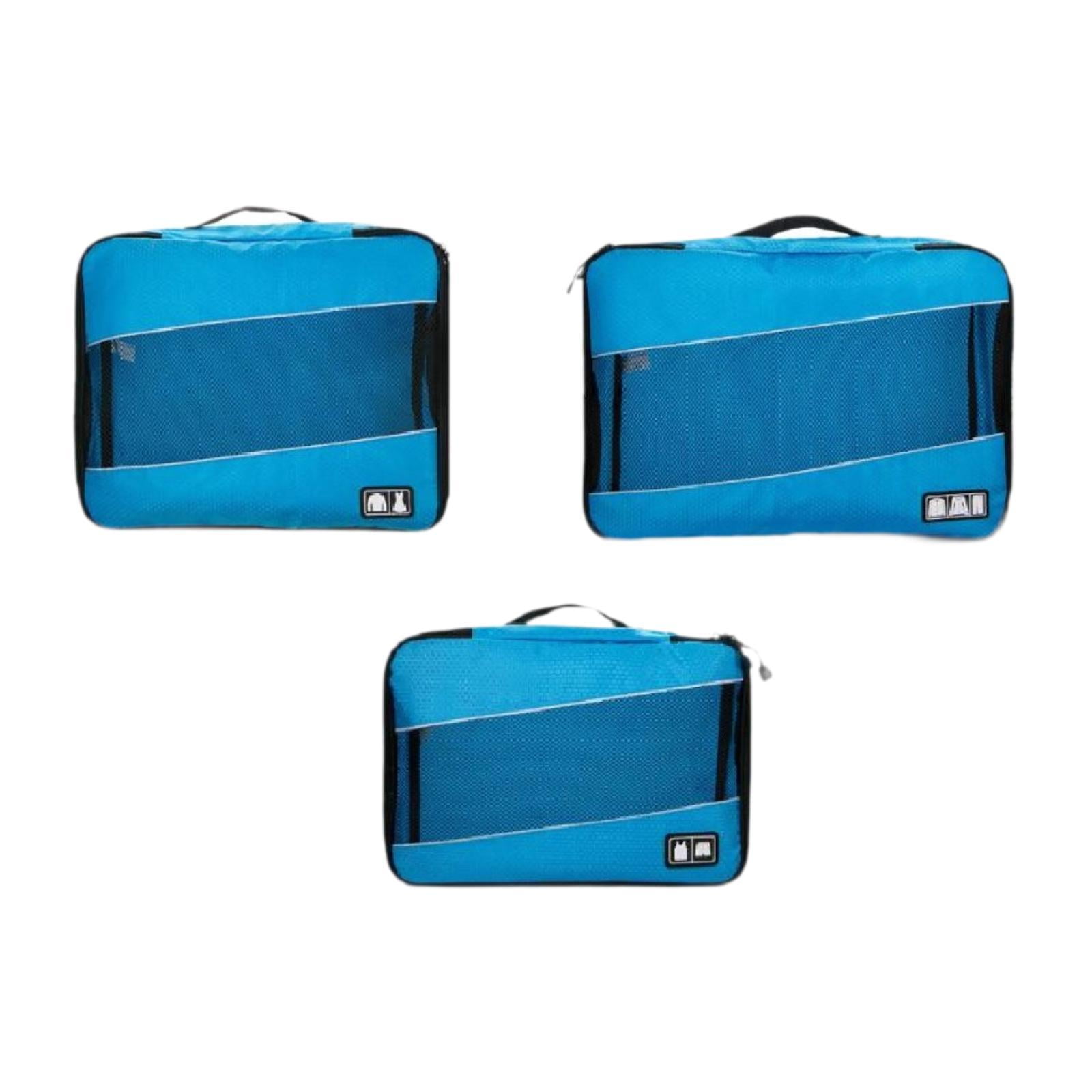 APLVFFZH 3x Travel Luggage Packing Organizer Suitcase Accessories ...