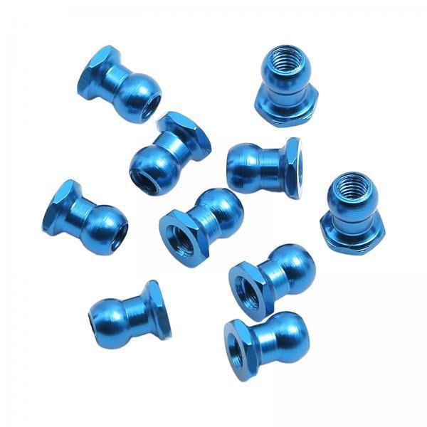 APLVFFZH 3x10x Alloy RC Ball Joint Nut for 1/10 Car Replacement Parts ...
