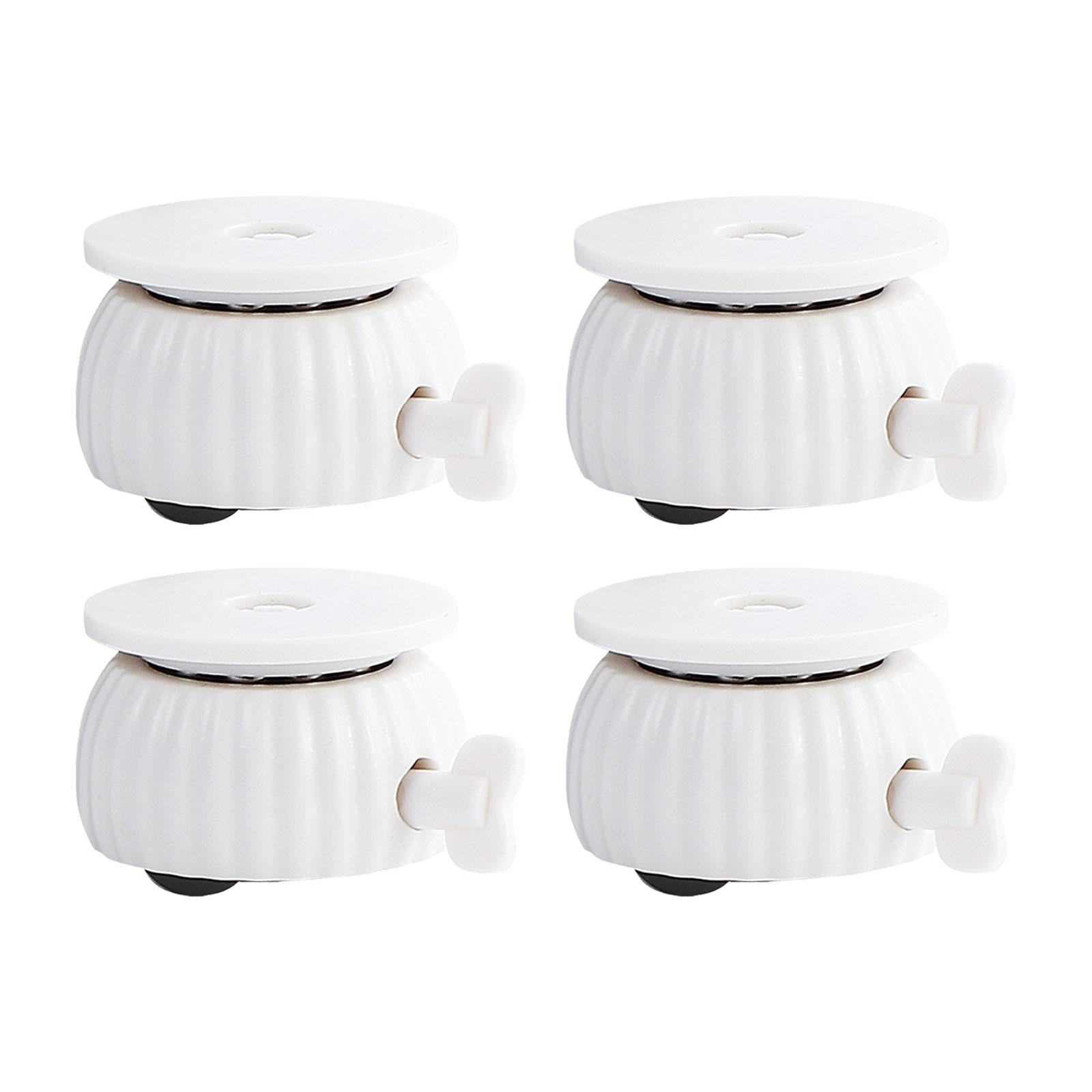 APLVFFZH 4 Pieces Circular Swivel Caster Wheel Accessory for Moving ...