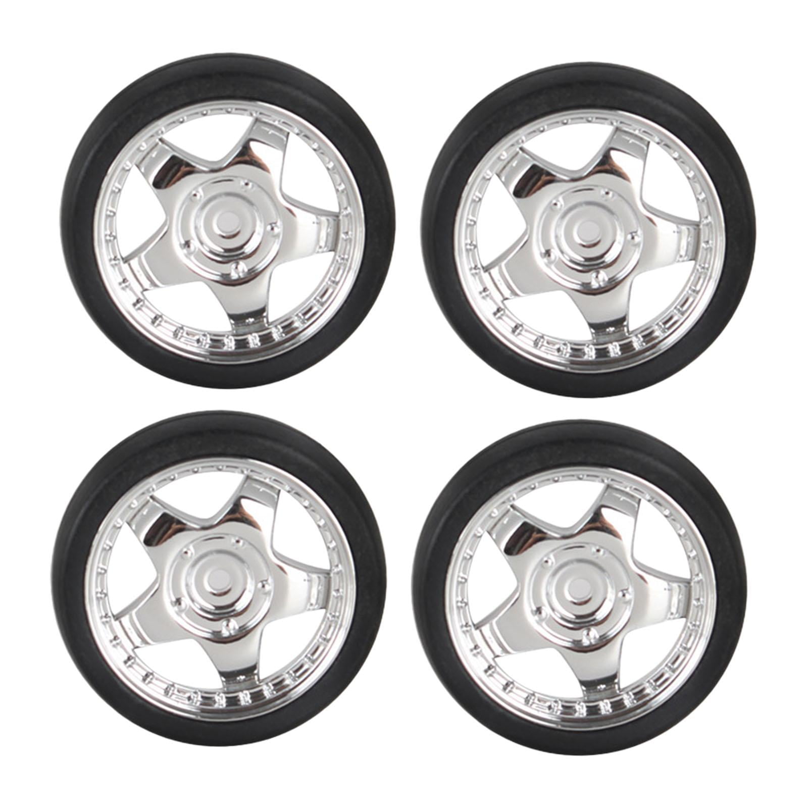 APLVFFZH 4 Pieces RC Car Tires Rally Tyres Good Grip Replacements for 1 ...