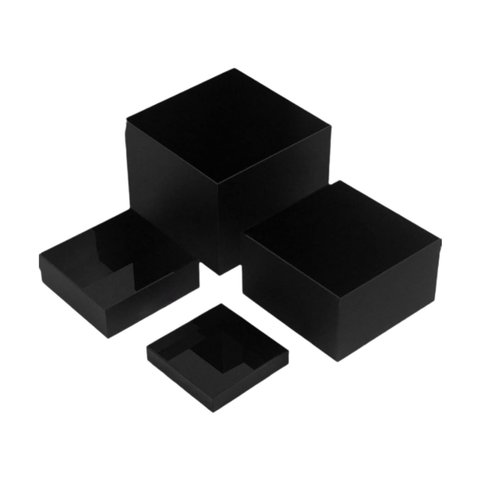 APLVFFZH 4x Buffet Riser Cube Display Nesting Riser Multi -use -dessert ...