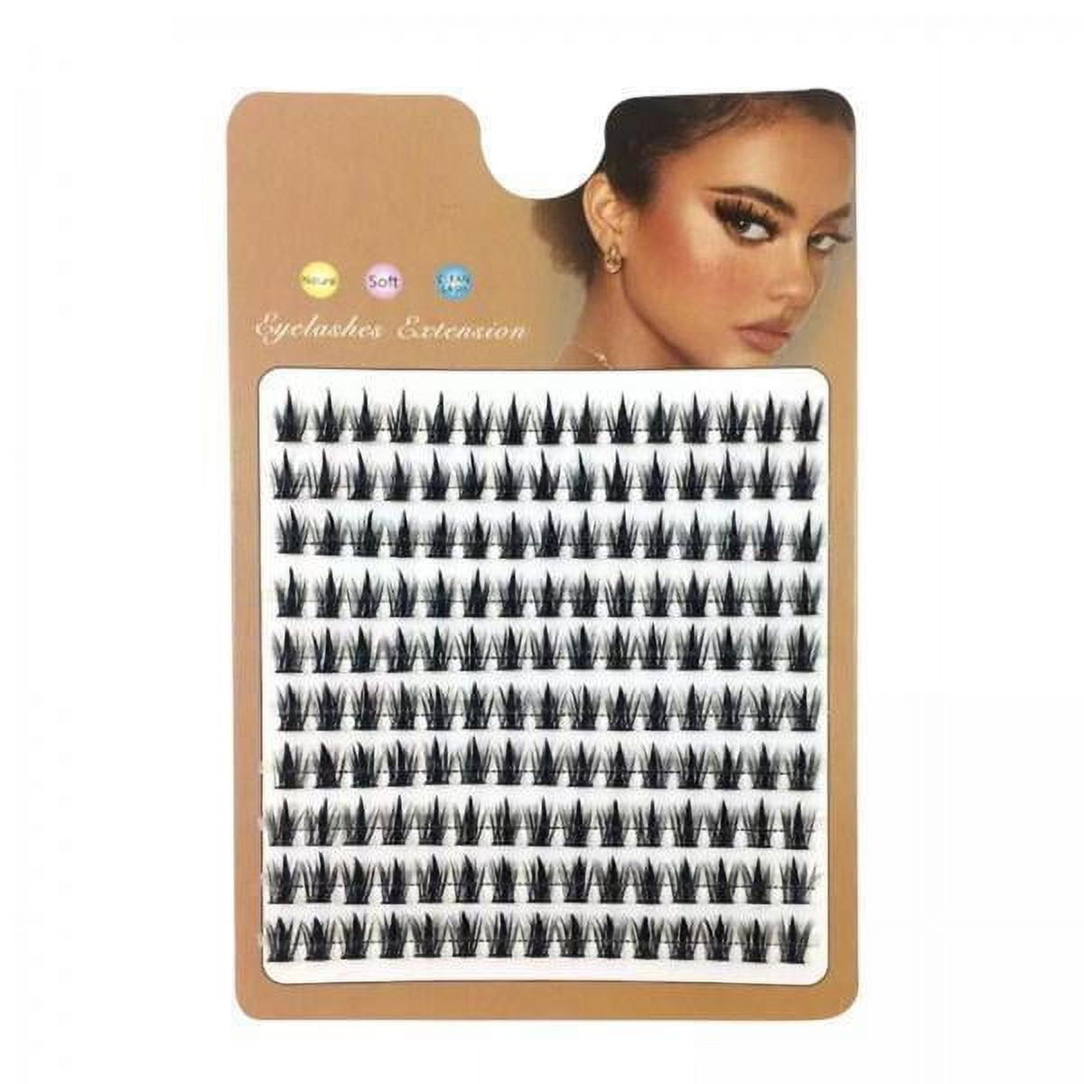 APLVFFZH 4xIndividual Lash Clusters Fake Lashes Wisps Eyelash Extension ...