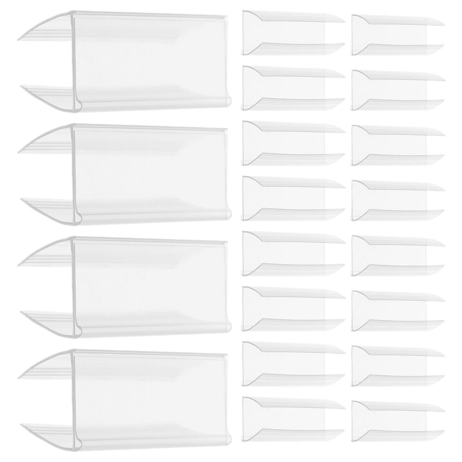 APLVFFZH 50 Pack Price Tag Holders for Shelves, Sign Holders, Pantry ...