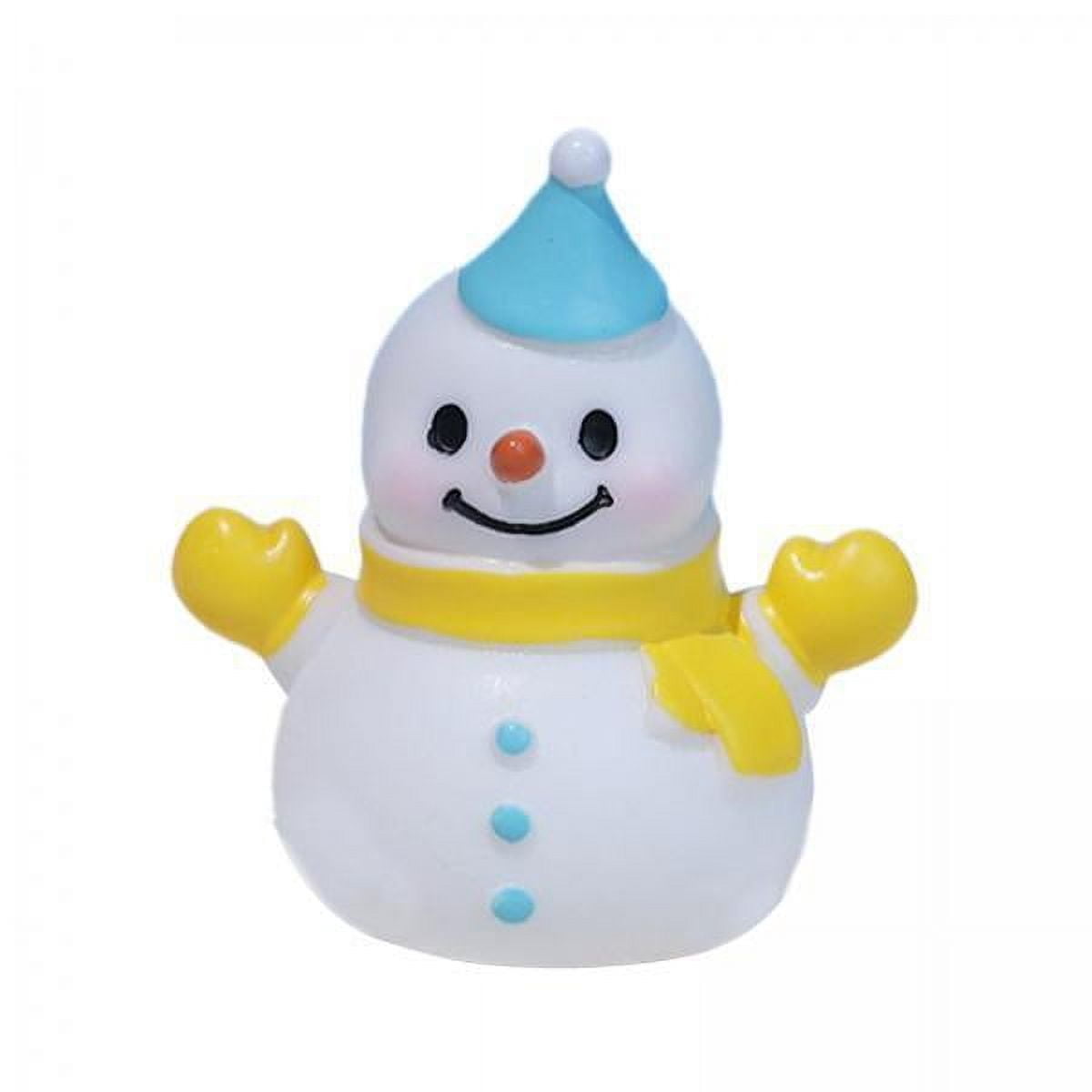 APLVFFZH 5xMicro Christmas Snowman Statue Miniature Cute for DIY ...