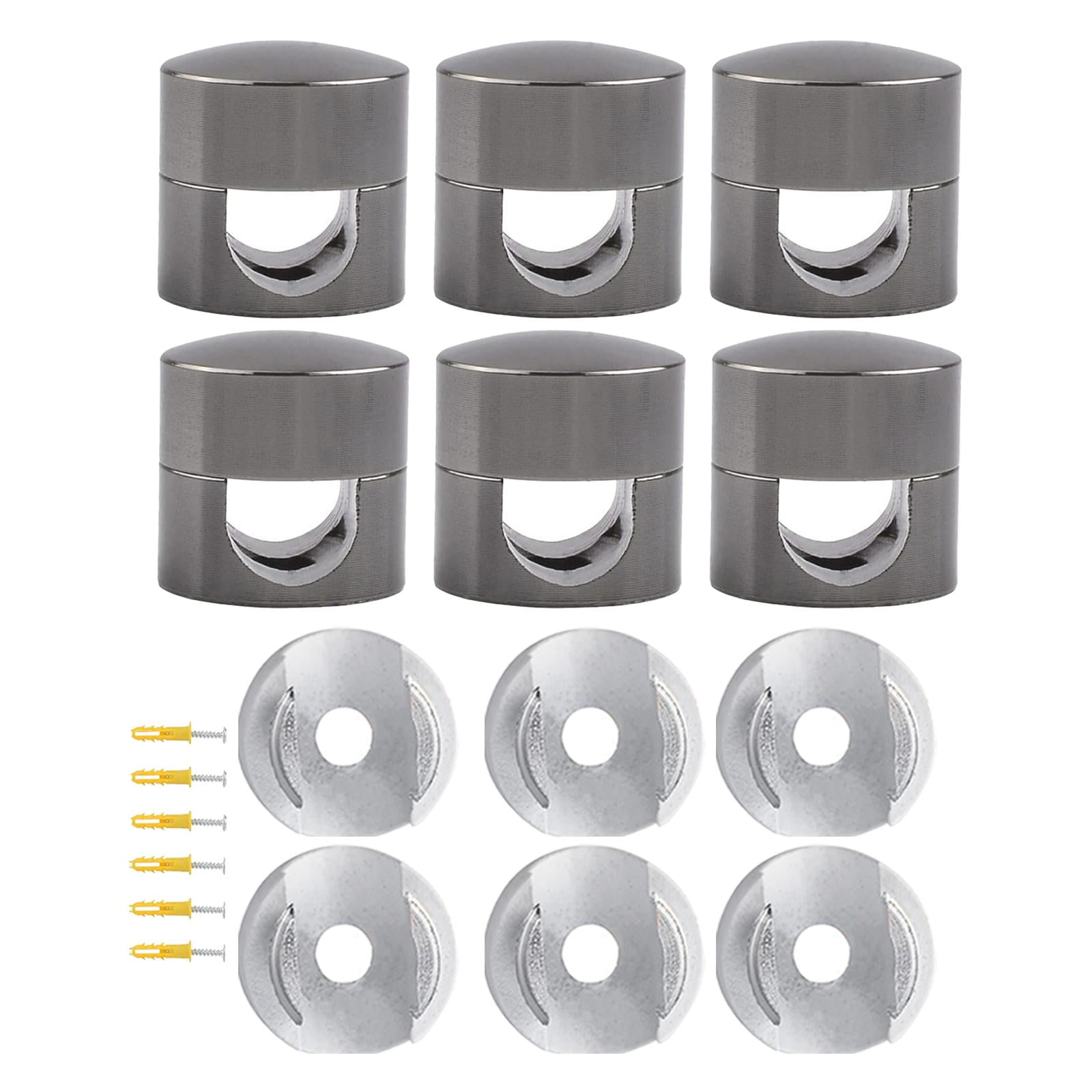 APLVFFZH 6 Pieces Modern Ceiling Hooks DIY Ceiling Chandelier Cable ...