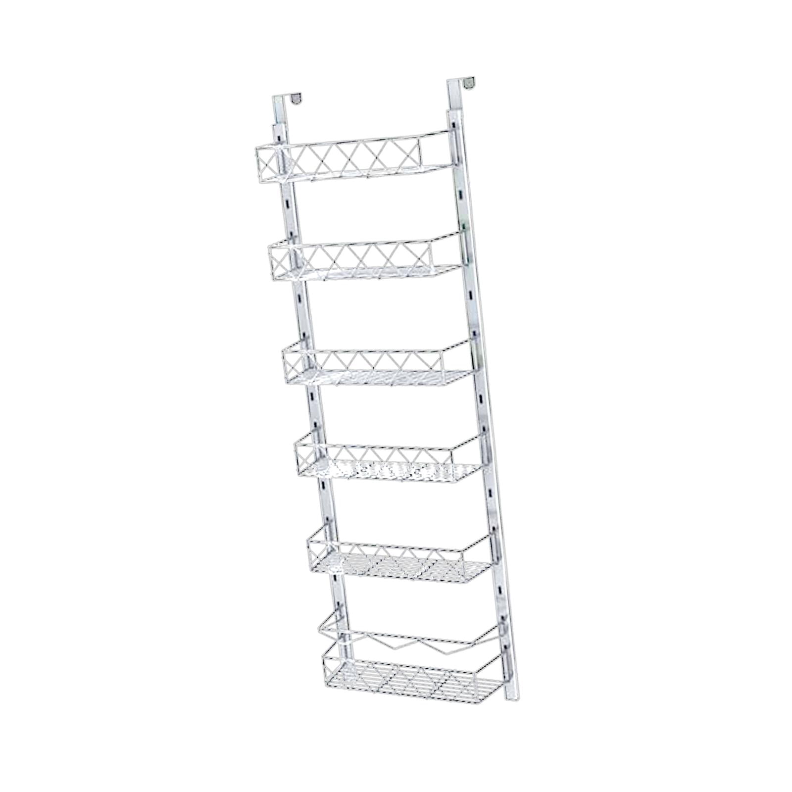 APLVFFZH 6 Tier Pantry Organizer Hanging Spice Rack Heavy Duty Narrow ...