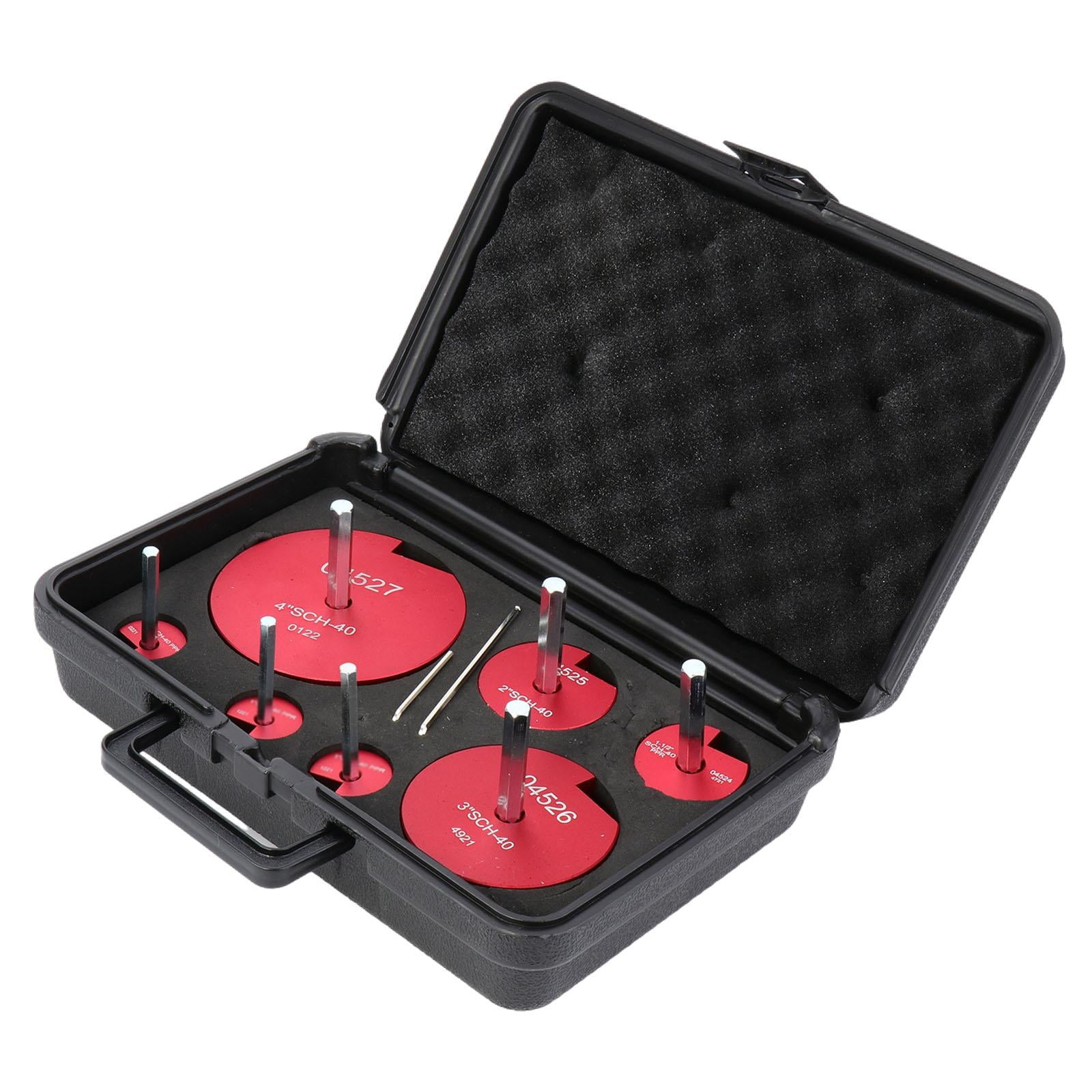 APLVFFZH 7 Pieces PVC Pipe Reamer Set High Performance with 3/4 " 1 " 1 ...