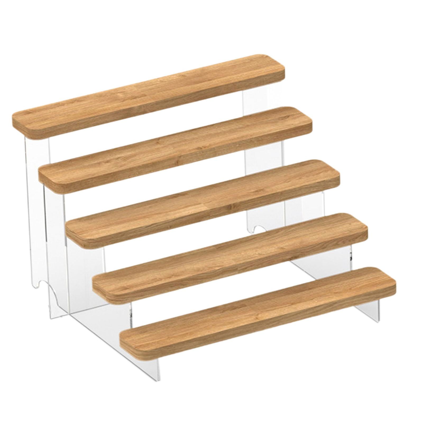 APLVFFZH Acrylic Display Riser Countertop Display Shelf Acrylic Riser ...