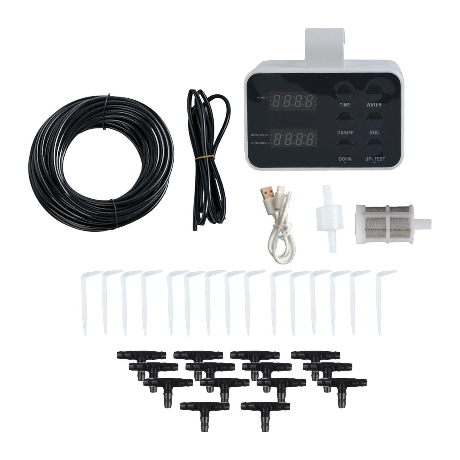 APLVFFZH Automatic Drip Irrigation Kit Automatic Watering System Plant ...