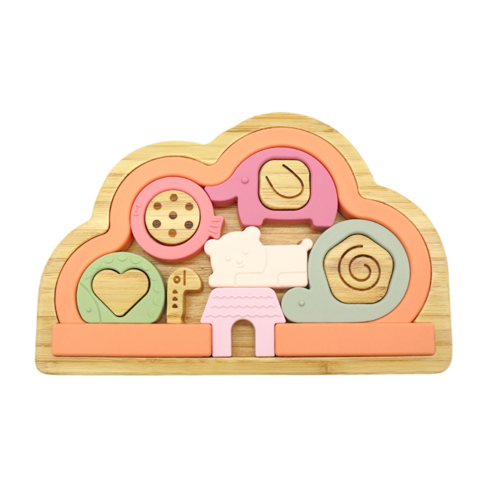 APLVFFZH Baby Puzzle Block Fine Motor Skills Desktop Toy for Children ...