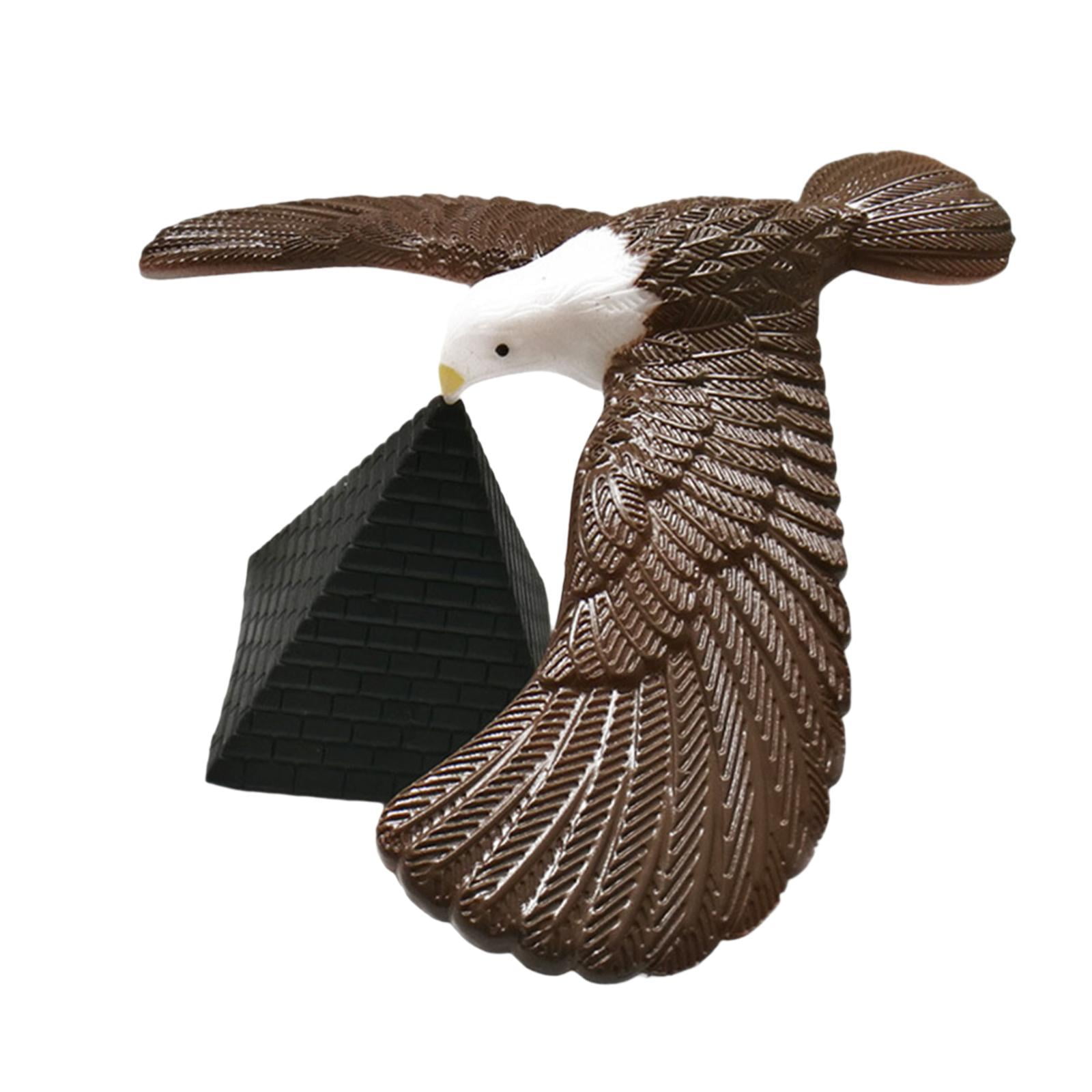 APLVFFZH Balance Eagle Party Trick Desktop Eagle Model Balancing Bird ...