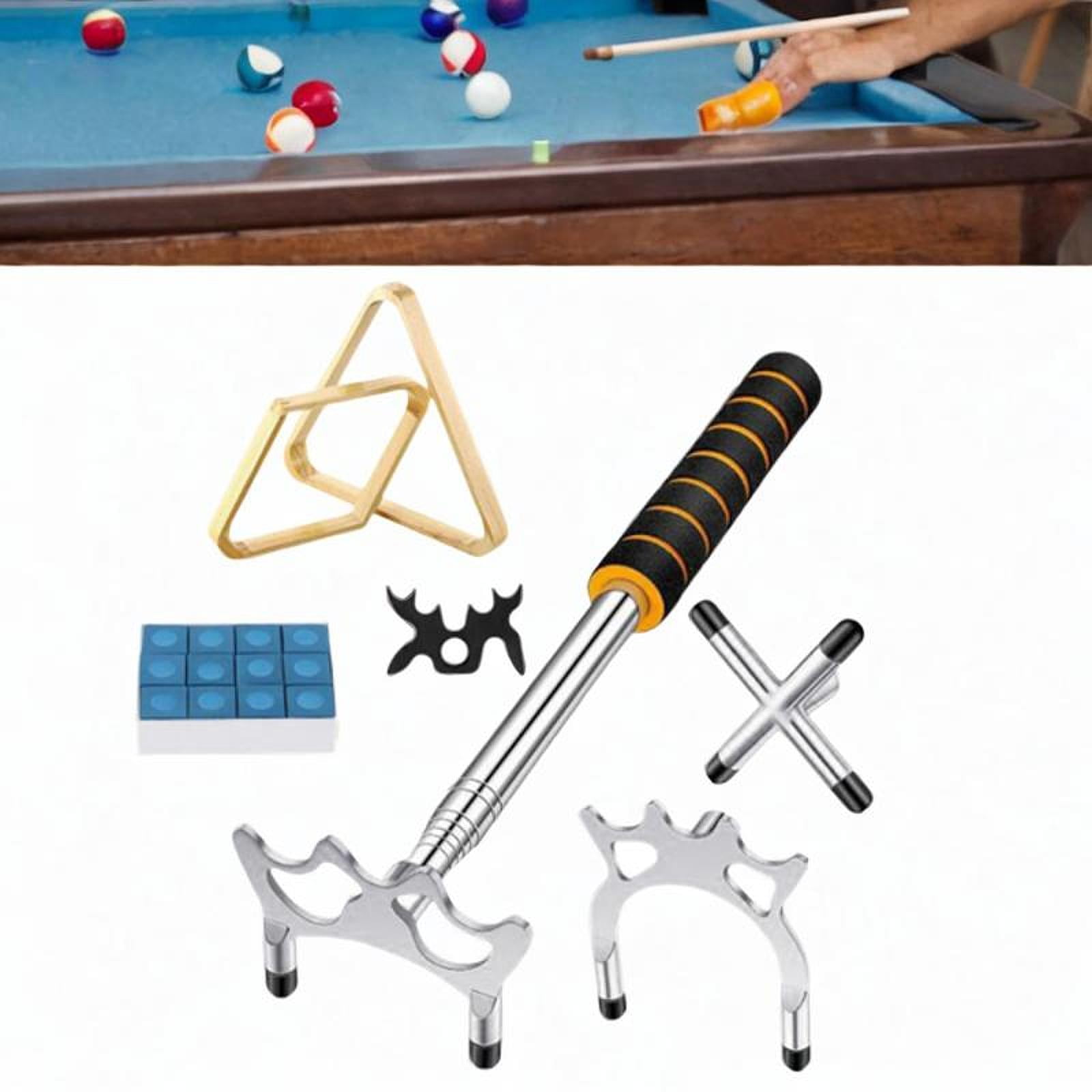 APLVFFZH Billiard Bridge Retractable Pool Stick Portable Snooker Pool ...