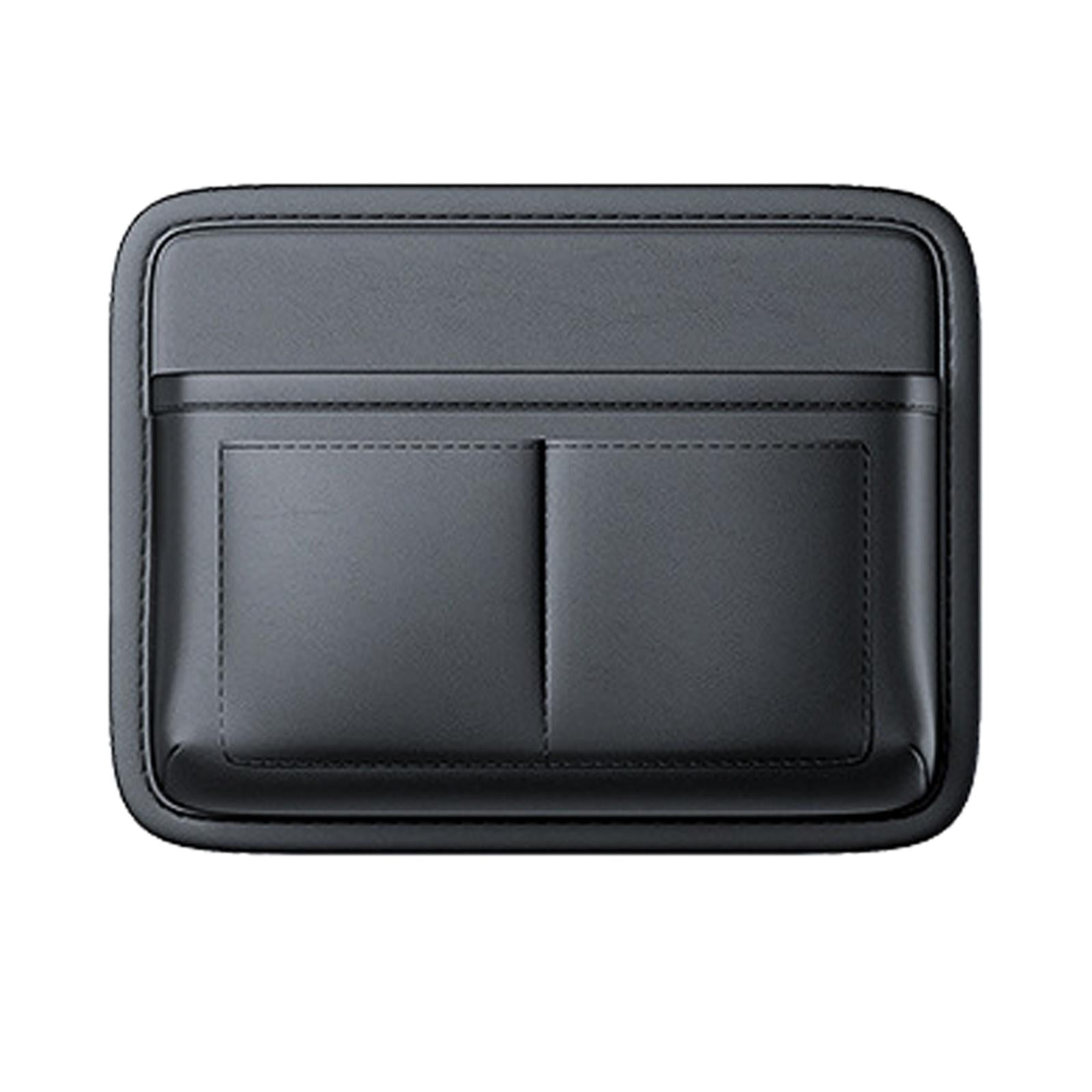 APLVFFZH Car Seat Side Pocket Organizer Storage Bag PU Leather Interior ...