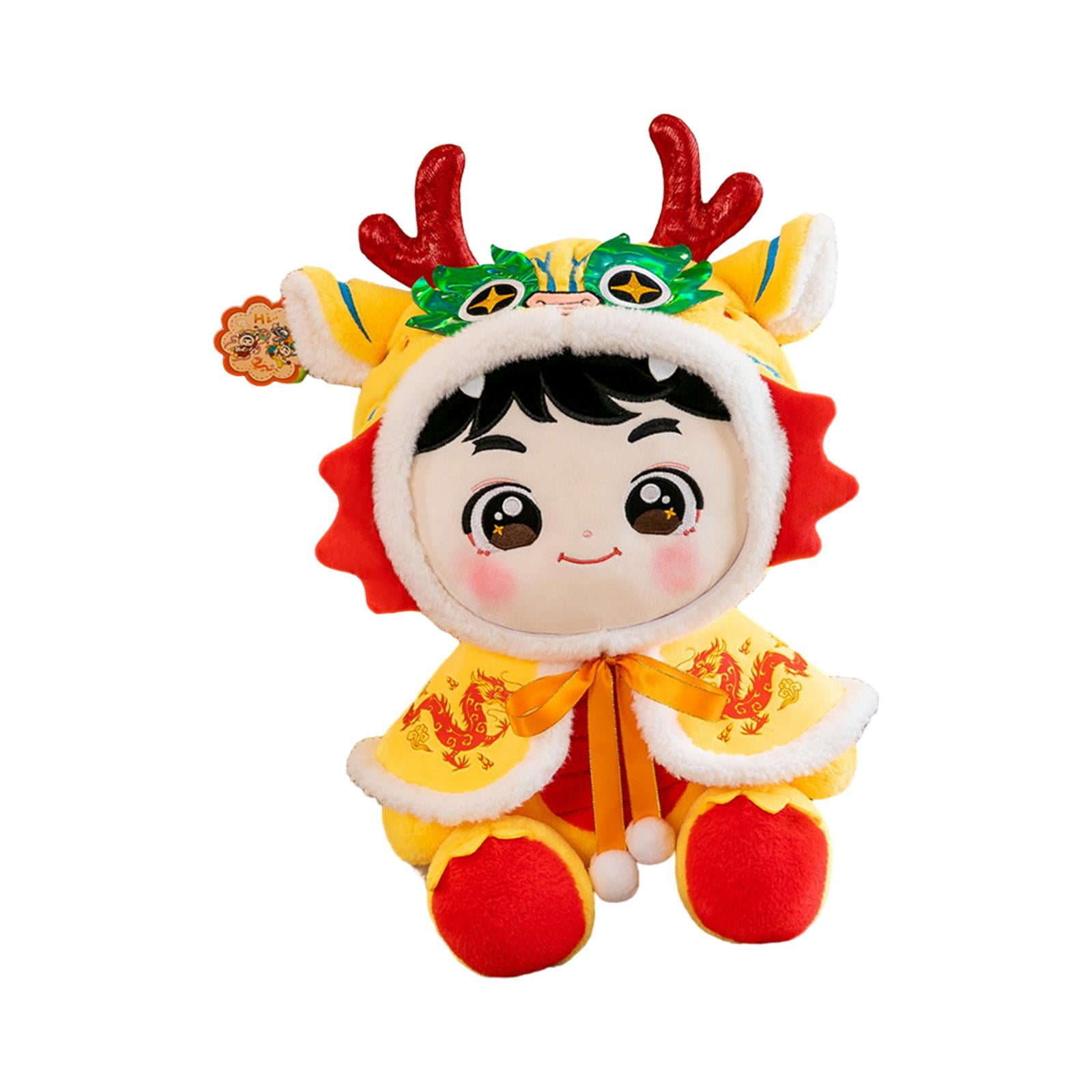 APLVFFZH Chinese New Year Dragon Doll Art Dragon Toy 2024 Year Dragon ...