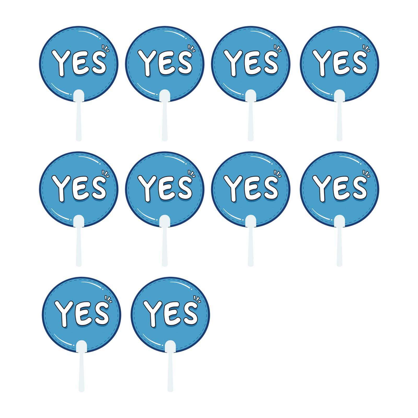 APLVFFZH Classroom Voting Paddles Hand Sign Teacher Supplies Reusable ...