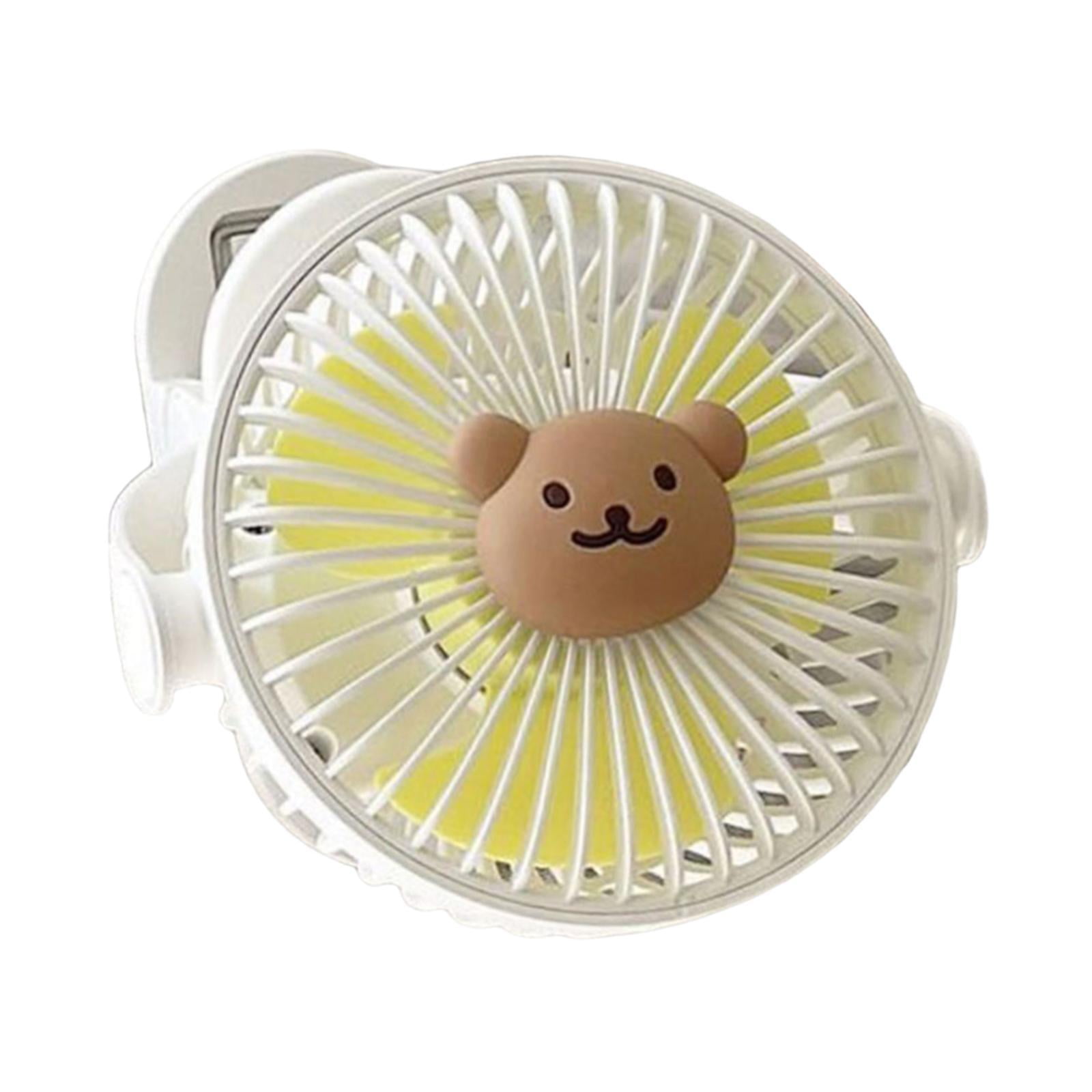 APLVFFZH Clip Fan Removable Cover USB 360 degree Rotatable Table Fan ...