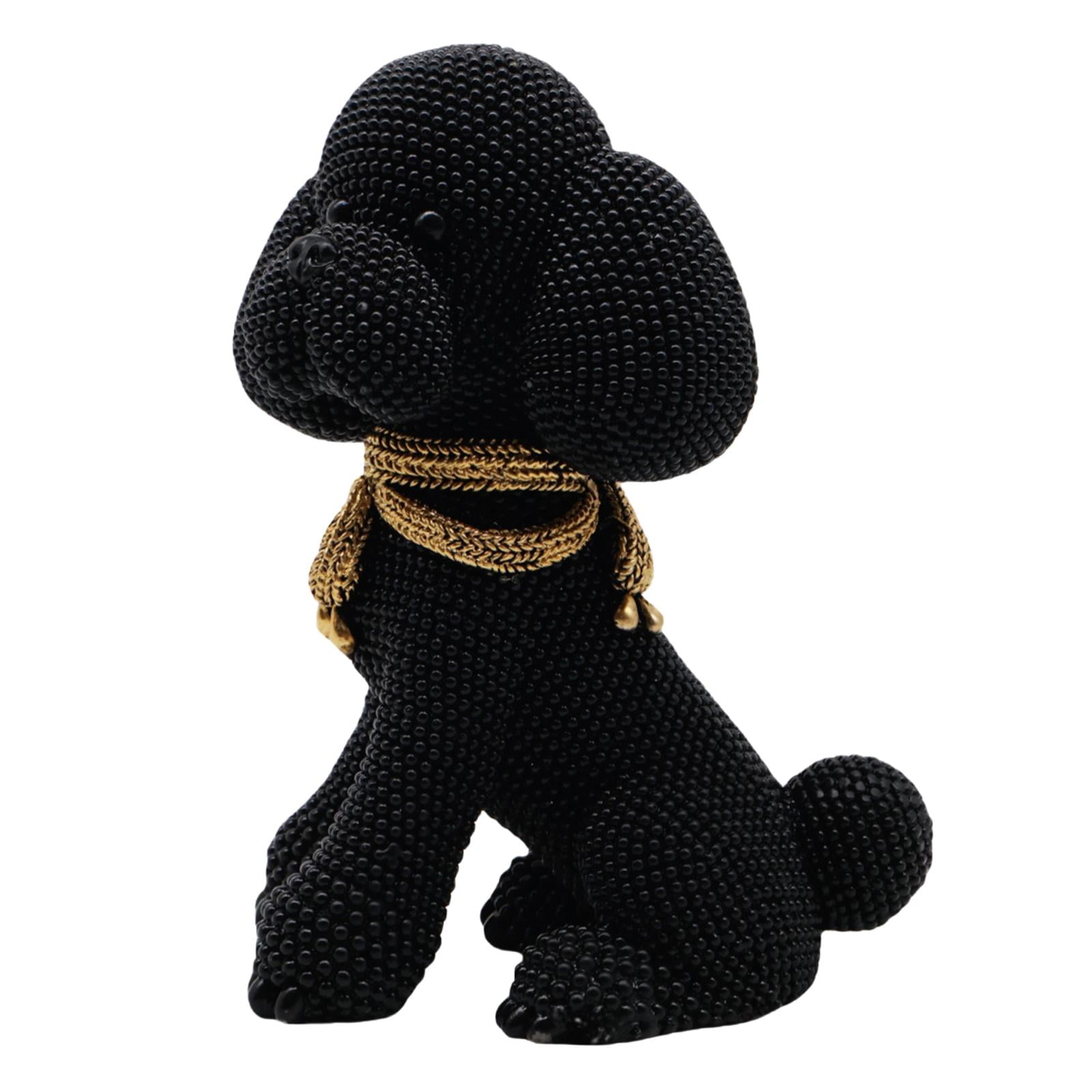 APLVFFZH Cute Dog Statue Decorative Modern Art Crafts Holiday Gift ...