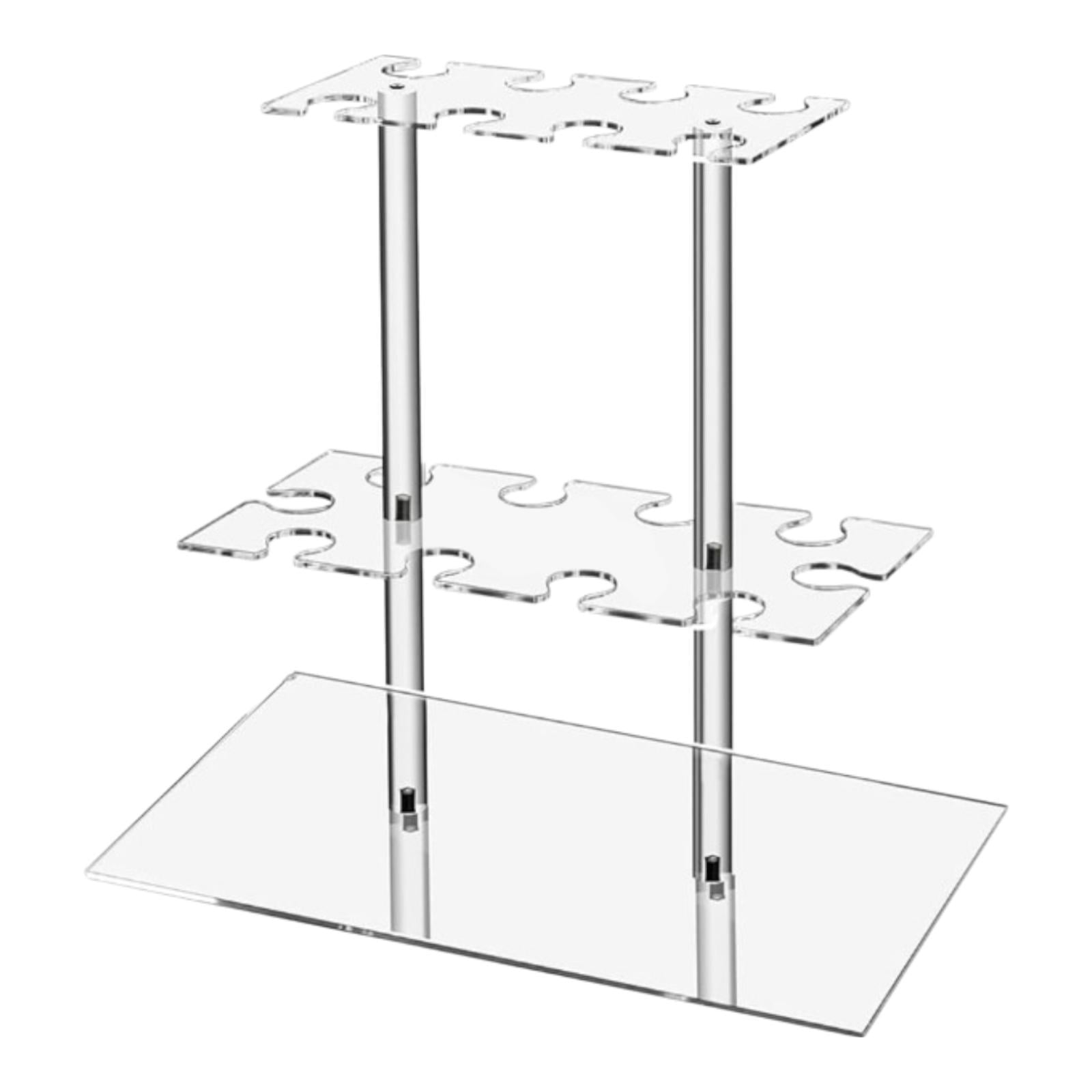 APLVFFZH Display Stand Detachable with Multi Tiers Clear Acrylic ...
