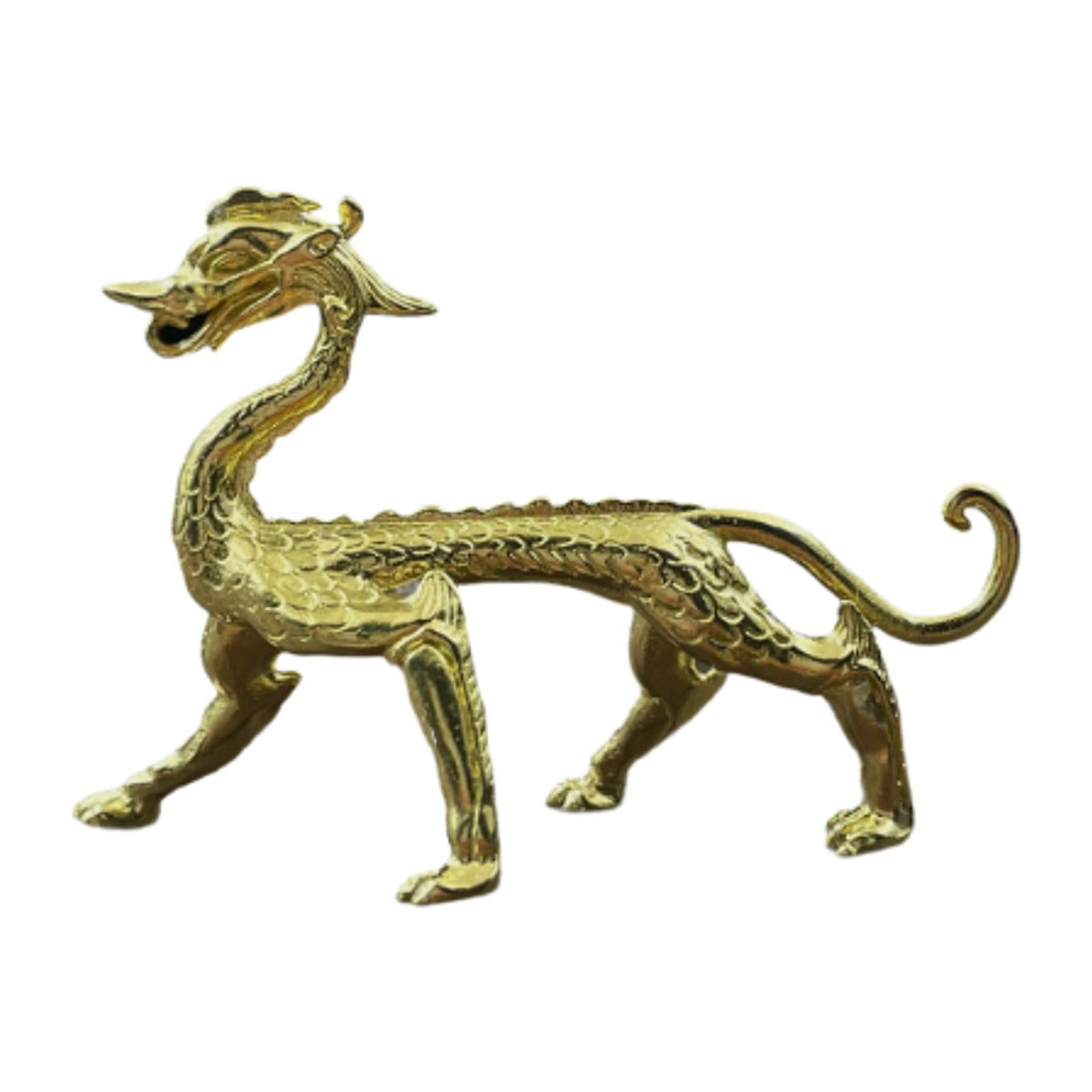 APLVFFZH Dragon Statue Craft Animal Collectible Figurine Dragon Decor ...