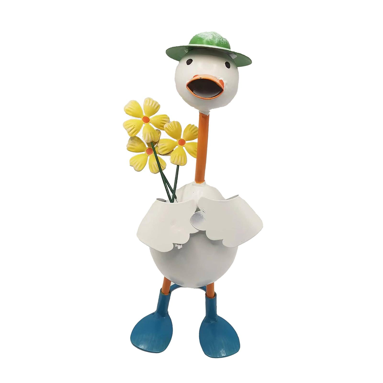 APLVFFZH Duck Garden Statue Animal Statue Farm Animal Decoration Duck ...