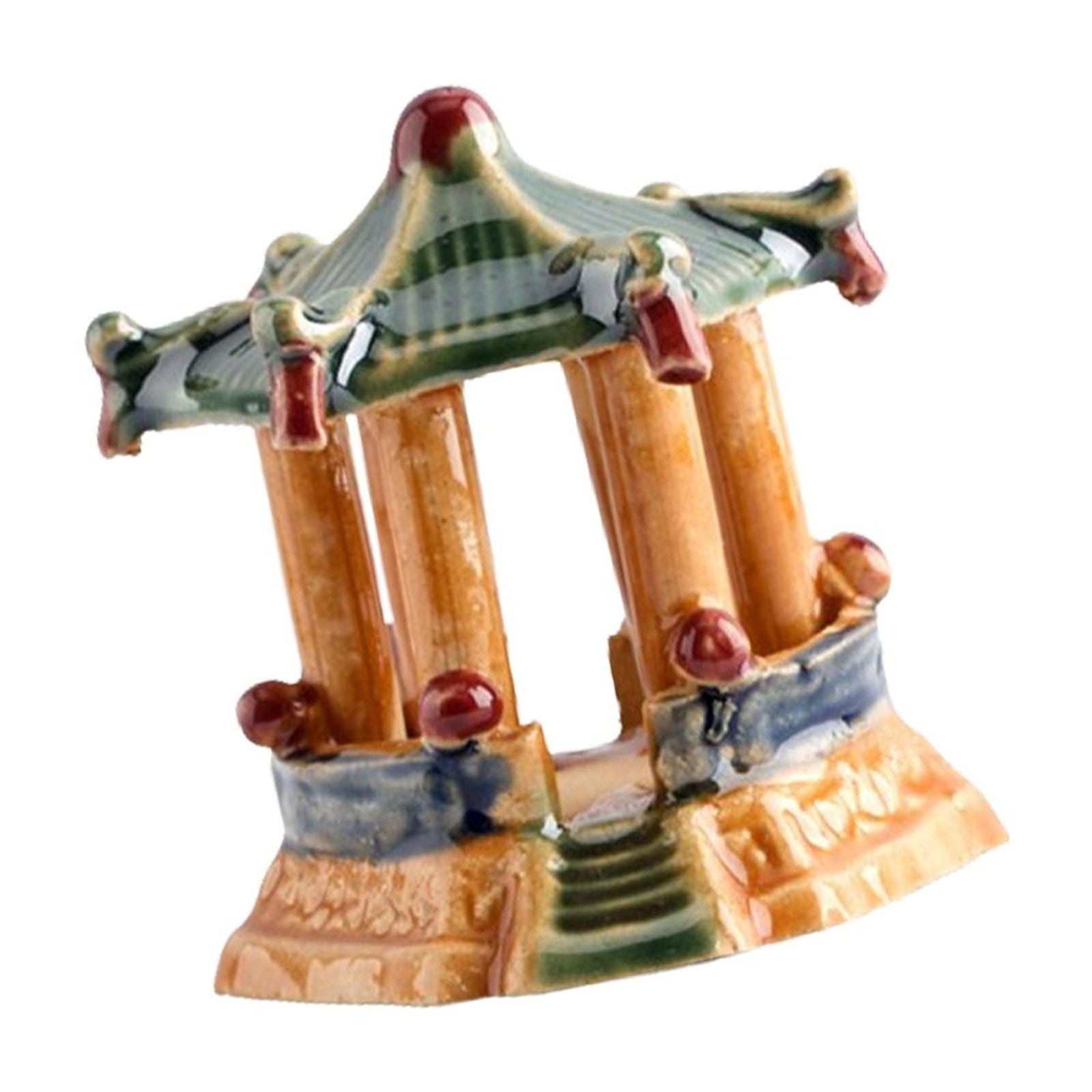 APLVFFZH Fariy Garden Sculpture Art Crafts Pagoda Statue Table ...